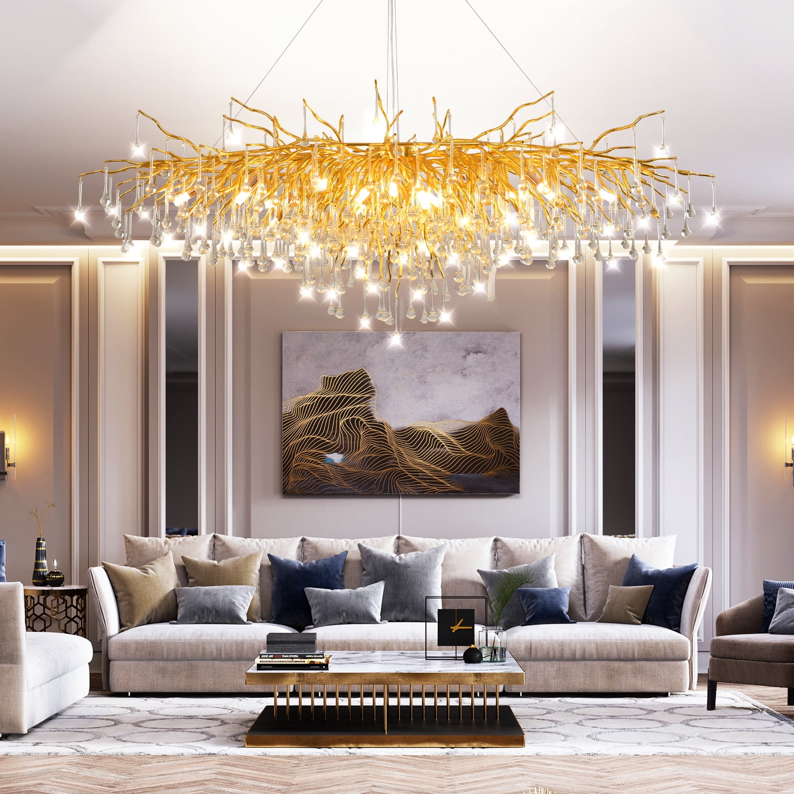 Large Chandeliers For Foyer Large Modern Chandelier Crystal High Extra