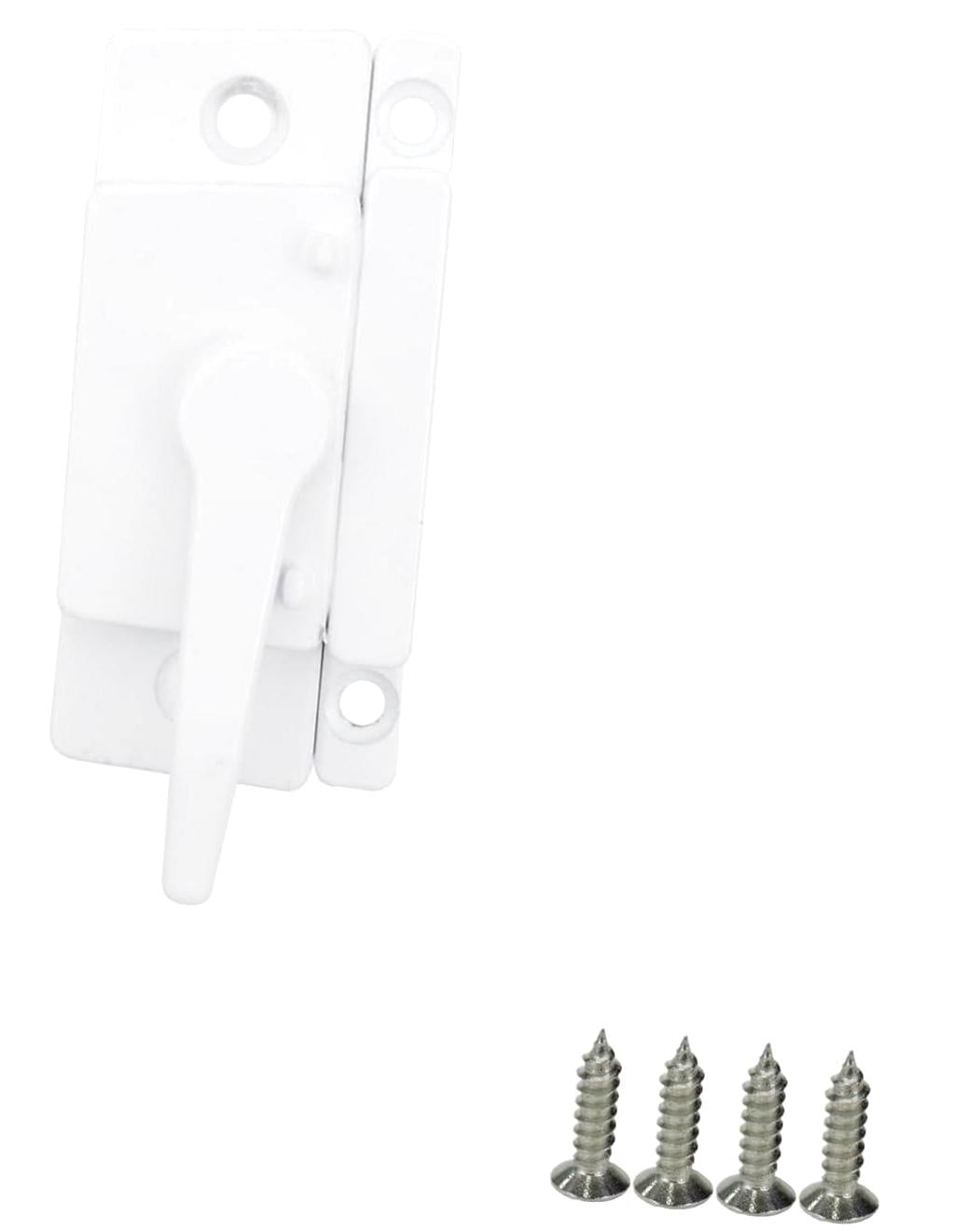 SJJ 1 Pack Sash Lock Metal Locks for White Window Locks Sliding Window ...