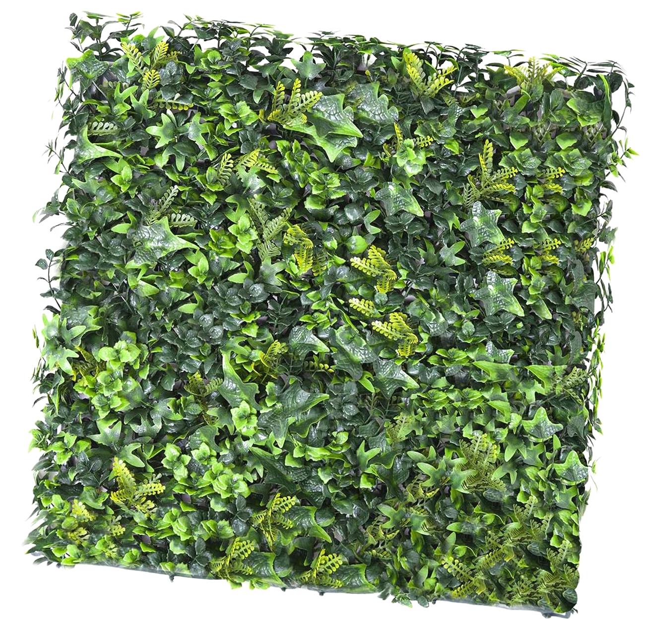 SJJ 1 Piece 20"x20" Boxwood Panels Faux Plant Decor for Backyard and ...