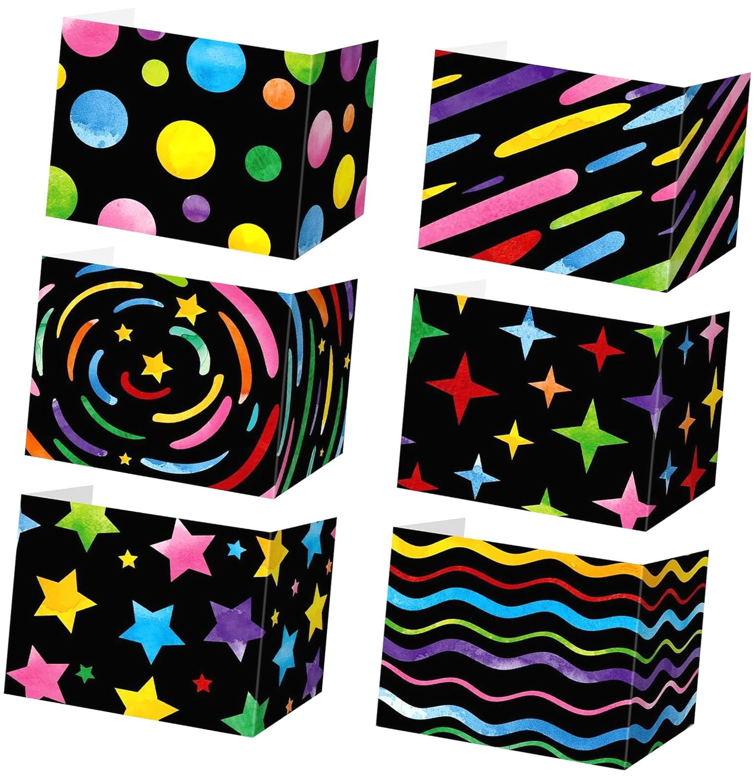 SJJ 12 Pcs Motivational Privacy Folders for Students, Cardboard Desk ...