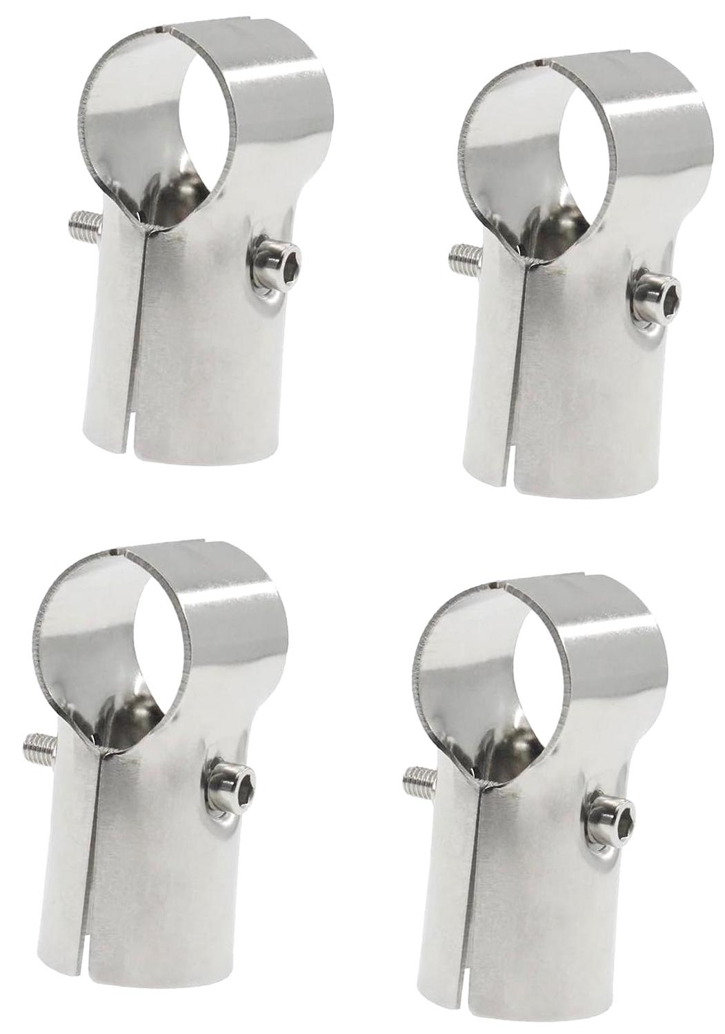 SJJ 2 PCS End Rail T Clamp, Panel T Clamps, Steel T Joint Chain Fence ...