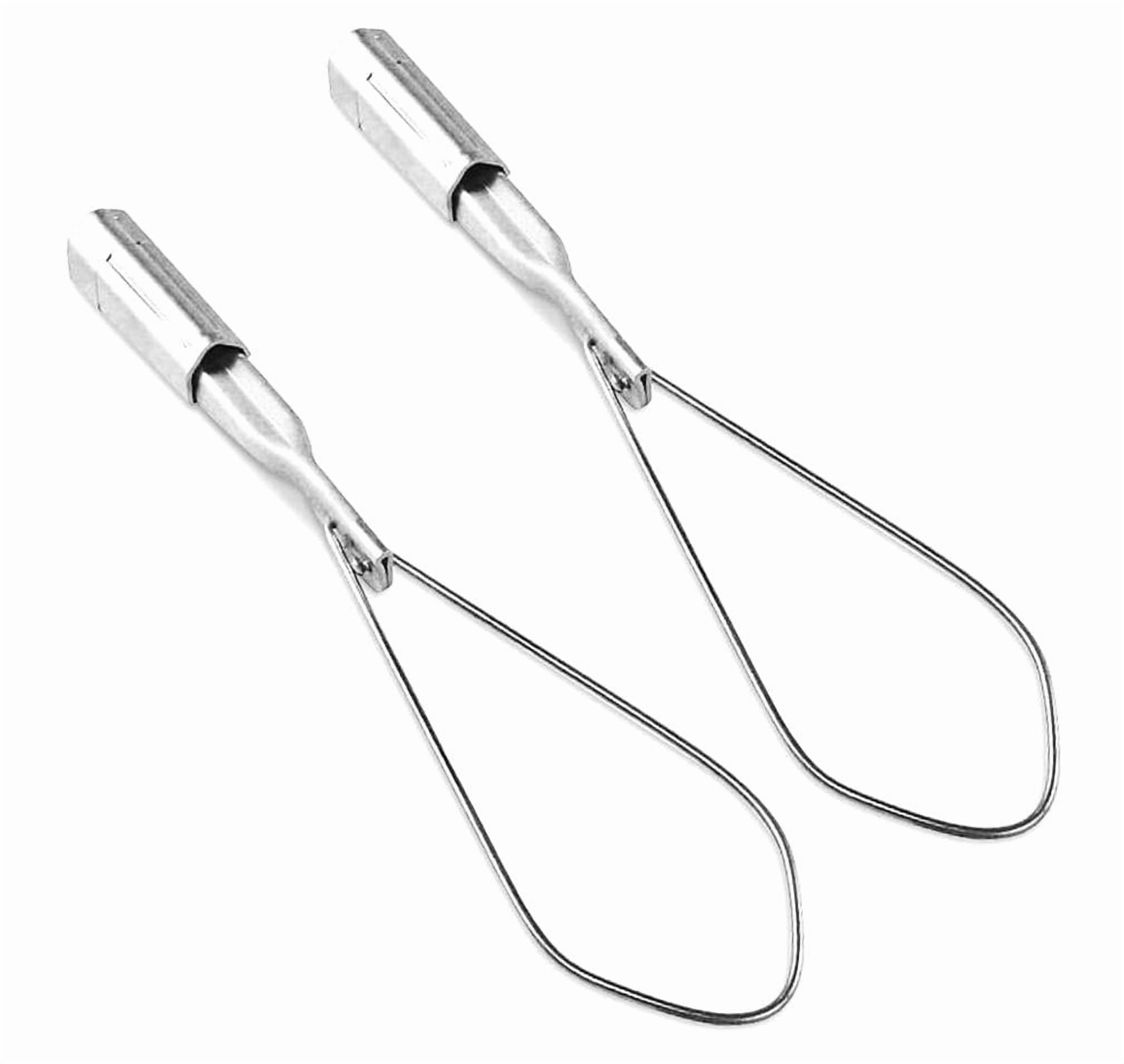 SJJ 2 Pack - Range 2/0-4/0 Aluminium Clamps- Steel Handle - Secure ...