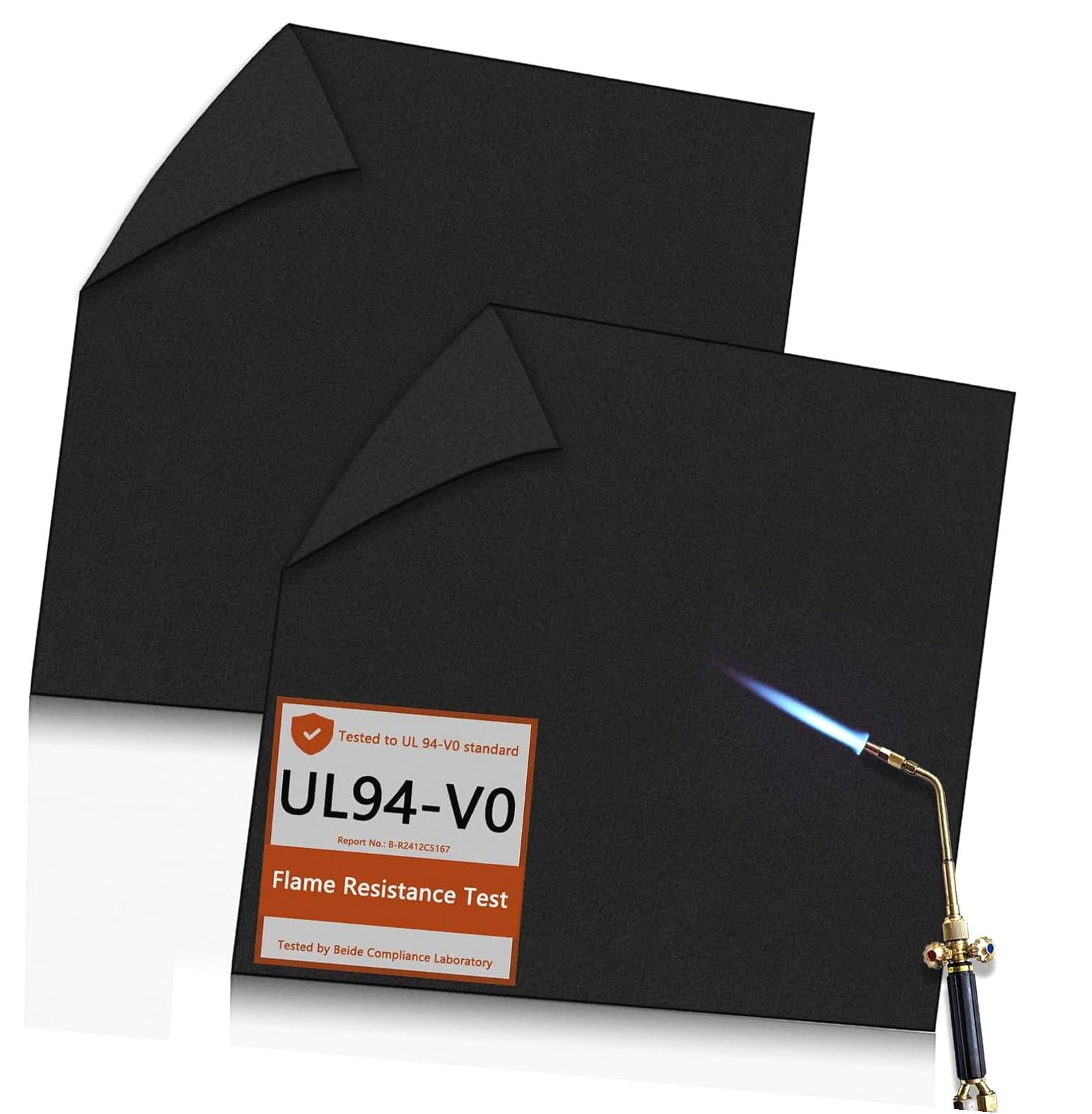 SJJ 2 Packs Welding Blanket Fireproof: 20 x 20 Inches Carbon Felt Fire ...