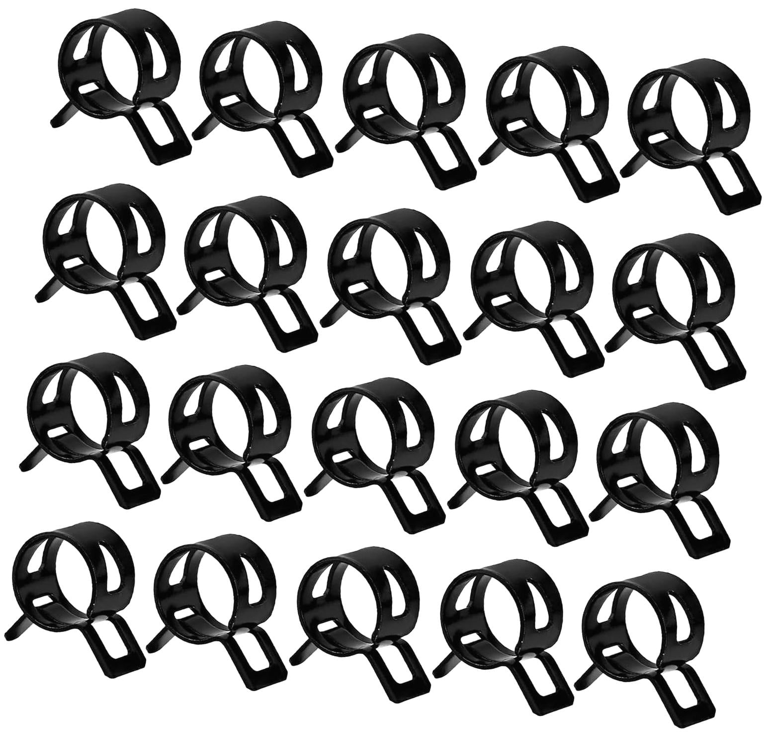 SJJ 20Pcs 0.51"(13mm) ID Spring Band Hose Clamps, Hose Clamp Fit for 17 ...
