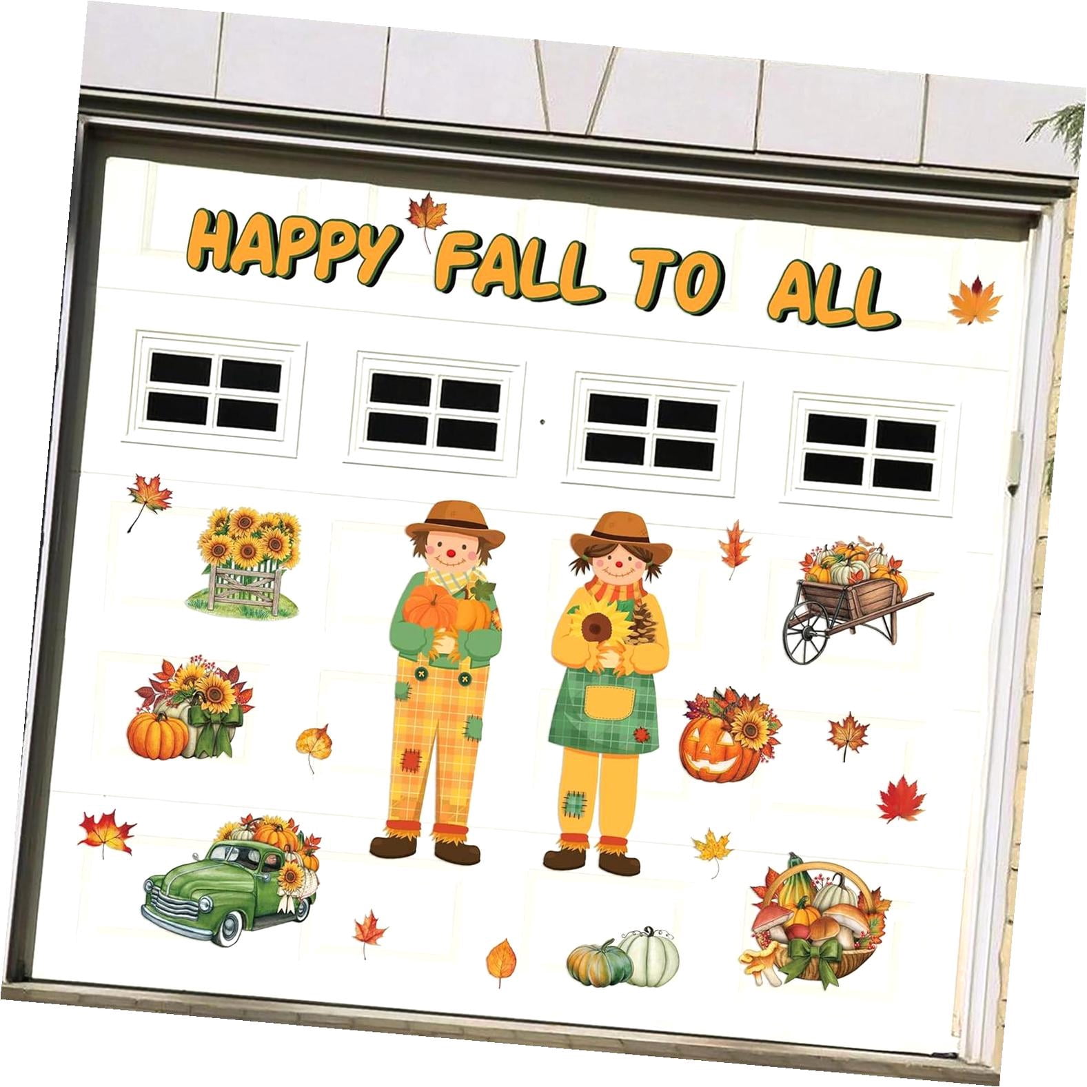 SJJ 24PCS Autumn Garage Door Magnets - Celebrate Fall Thanksgiving ...