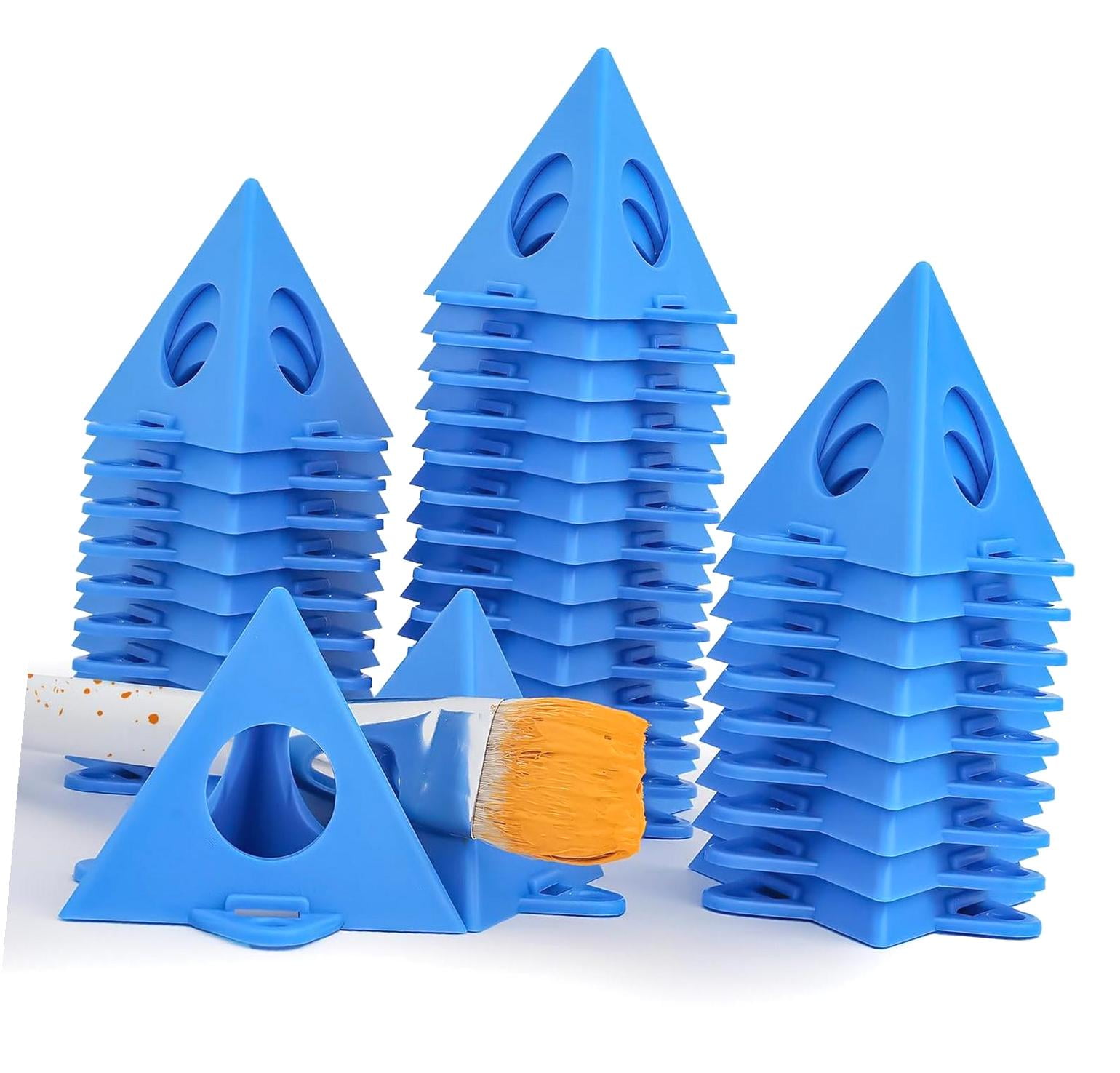 SJJ 36pcs Painters Pyramids Stands, Paint Triangle Stands, Painting for ...