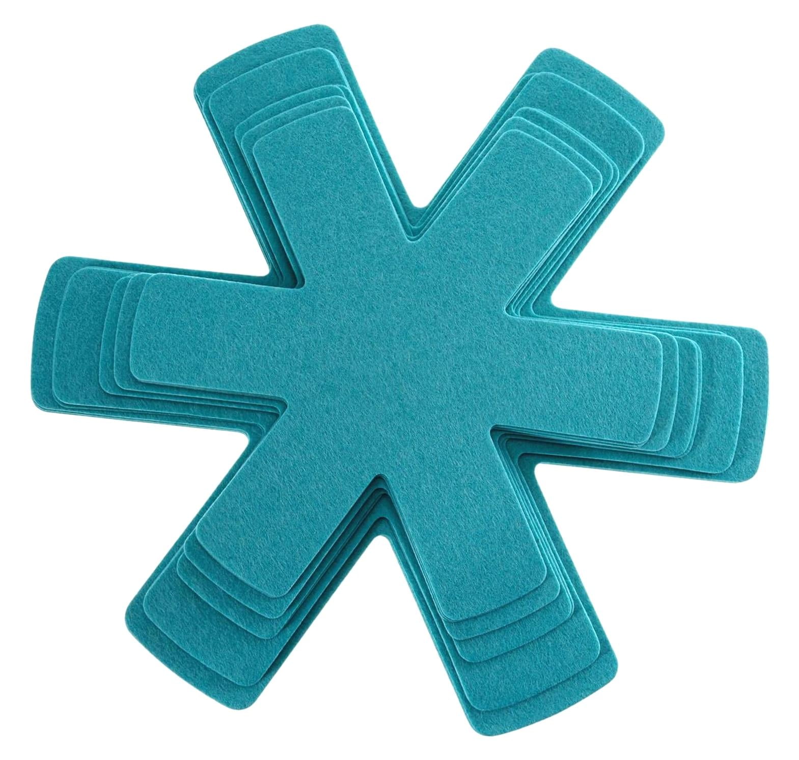 SJJ 40 Pcs Pot and Pan Protectors 5 Different Sizes Cookware Protector ...