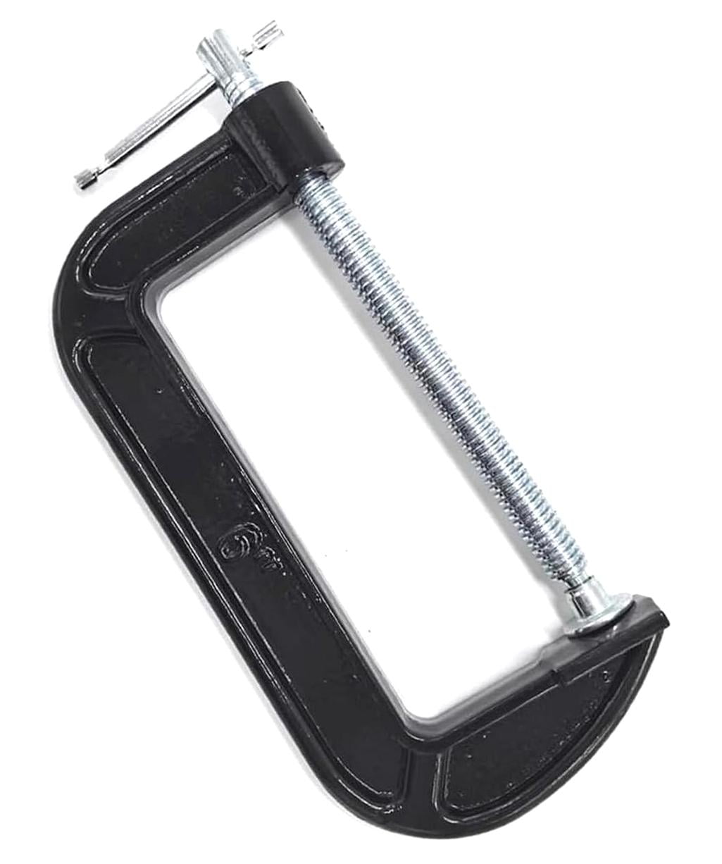 SJJ 6 Inch C-Clamp Set, 2-5/8 Inch Throat Depth Steel C Clamp for ...