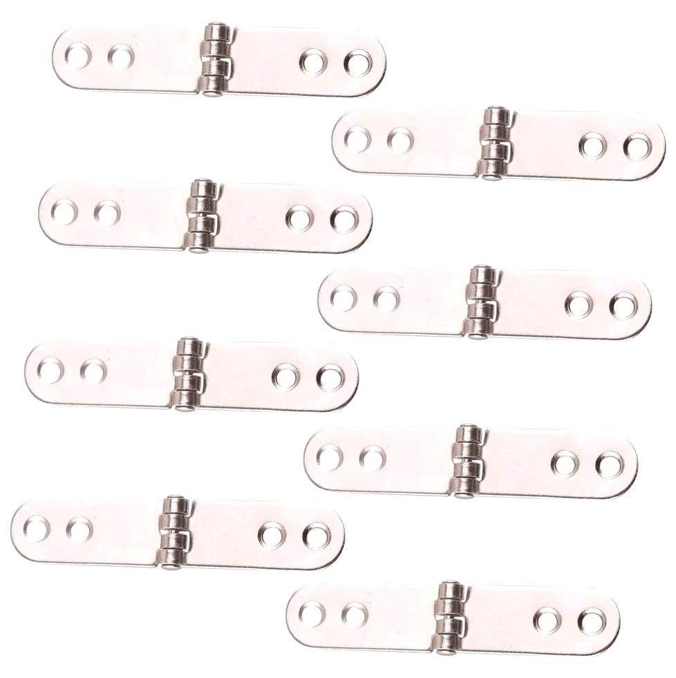 SJJ 8 Pieces 180 Degree Folding Flush Hatch Hinges, Sewing Machine Tray ...