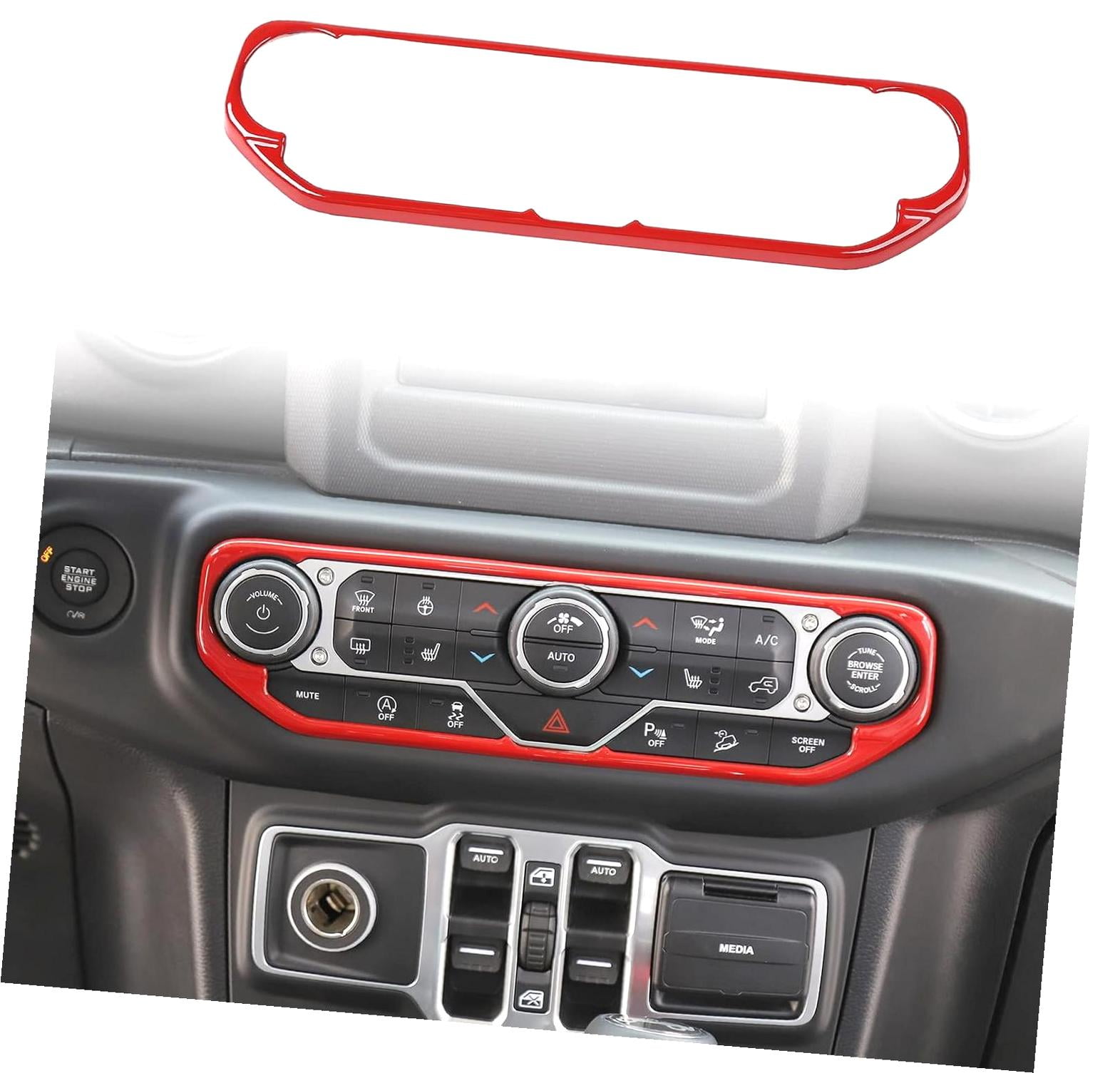 SJJ Air Conditioning Dashboard Center Console Control Trim Panel Cover ...