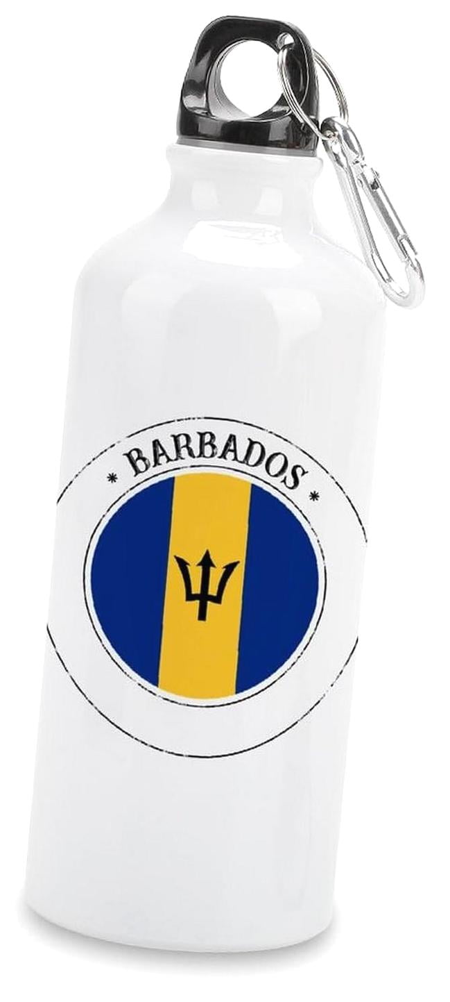 SJJ Barbados Flag Sports Barbados Steel 20 Oz Thermal Travel Container ...