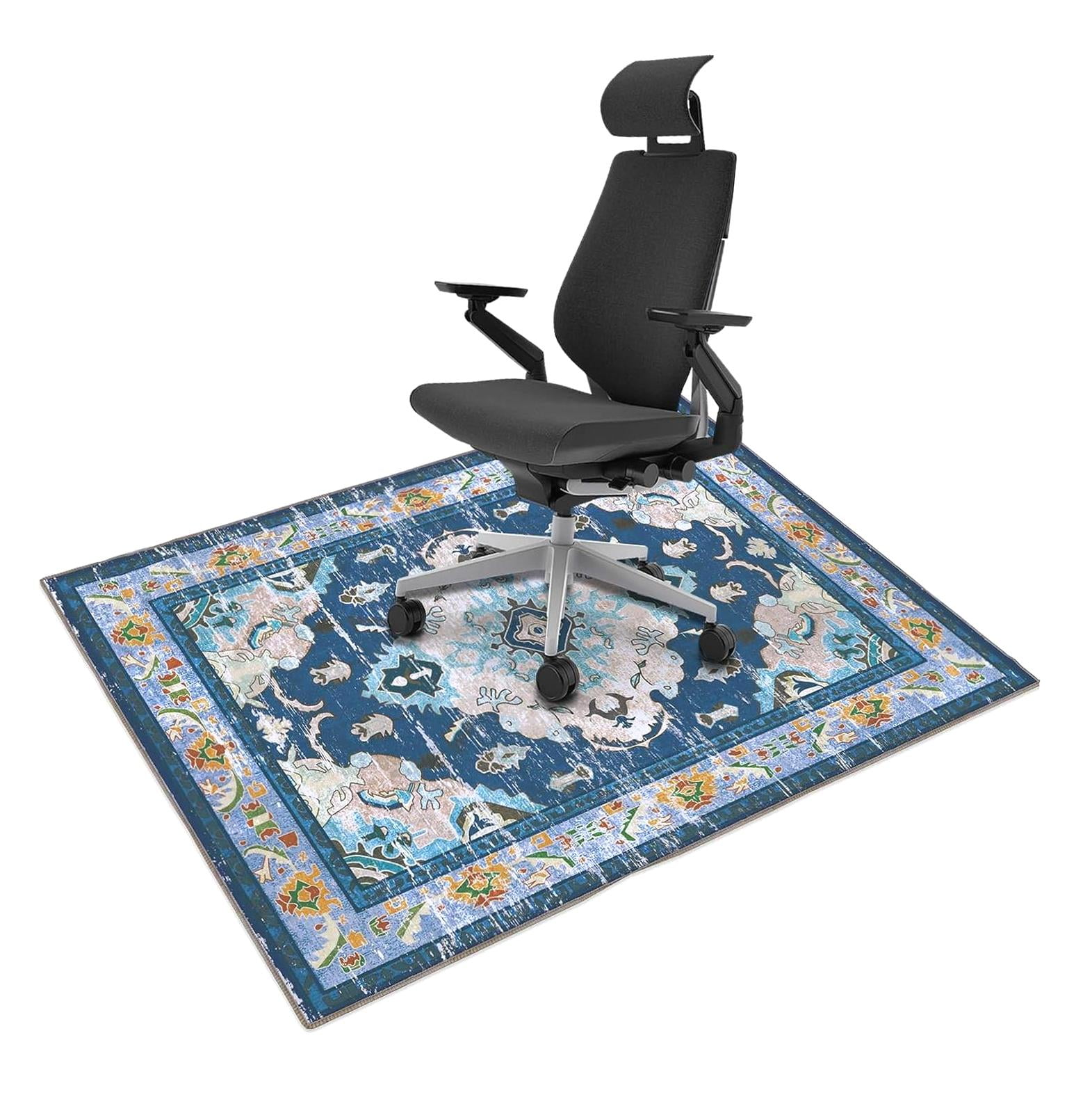 SJJ Carpet Office Chair Mat 48"x60", Rolling Chair Mat for Carpets ...