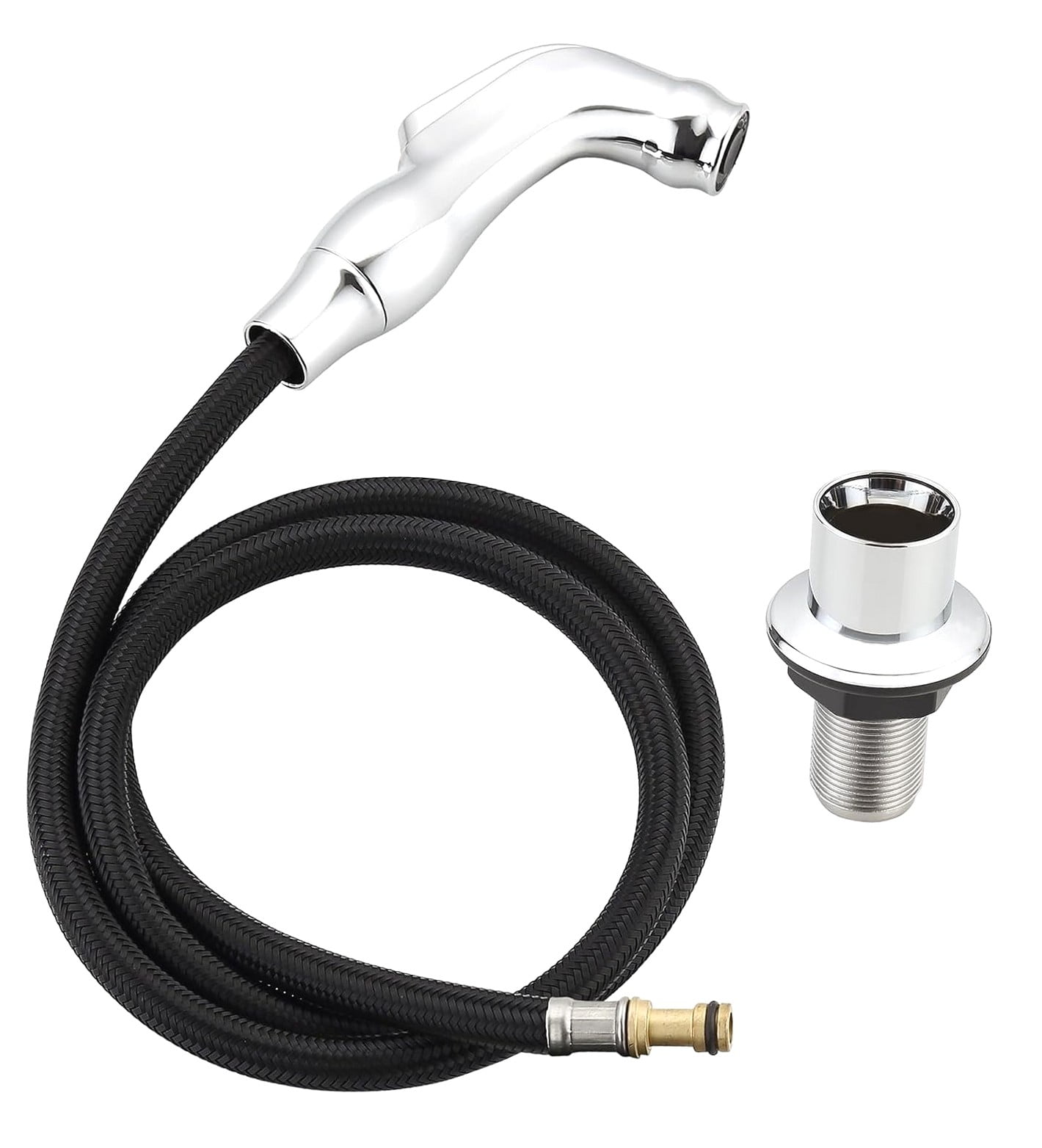 SJJ Chrome Kitchen Side Sprayer with Chrome Kitchen Side Sprayer, for ...