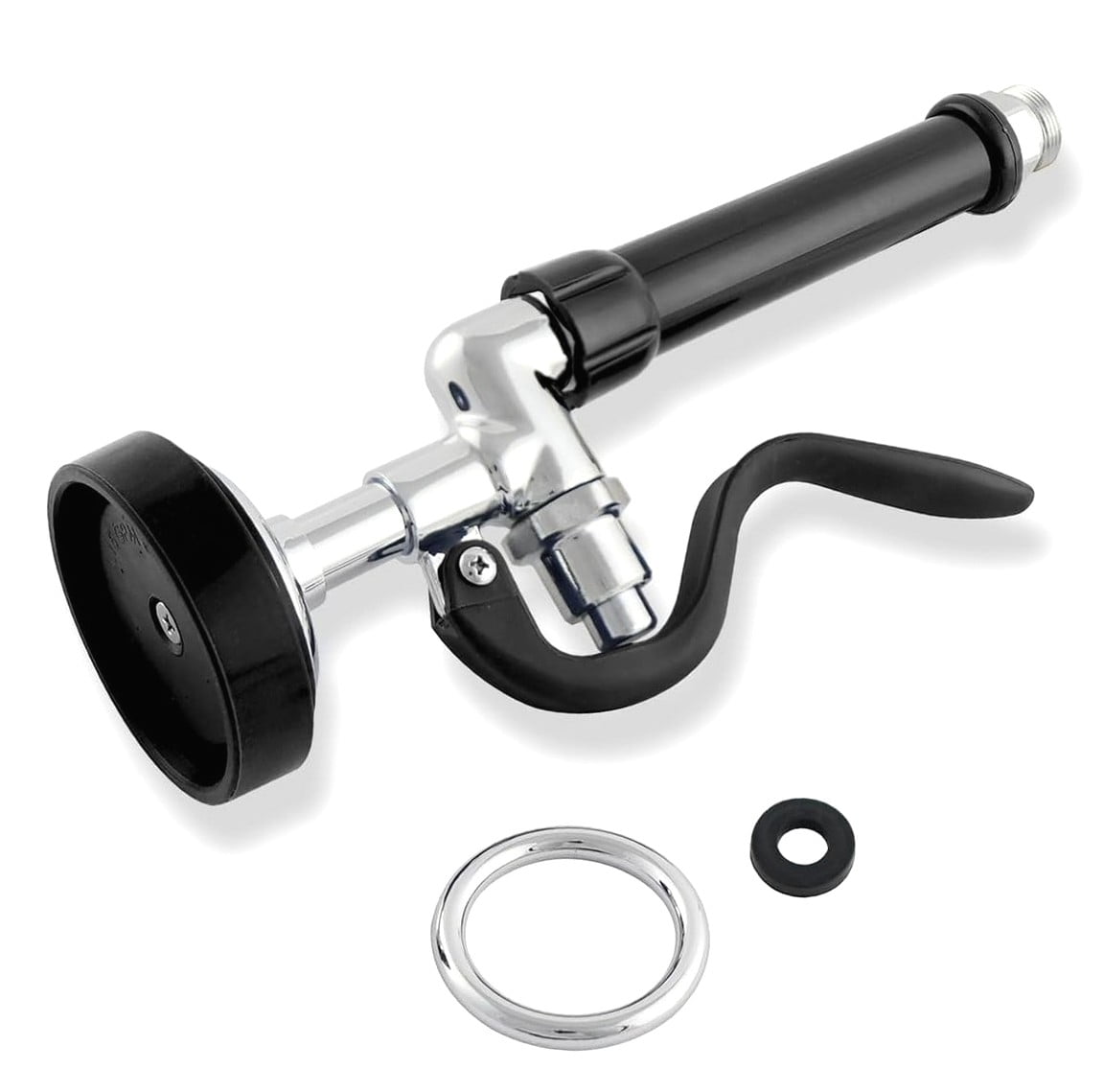 SJJ Commercial Sink Sprayer Pre Rinse Sprayer Commercial Parts 1.15 GPM ...