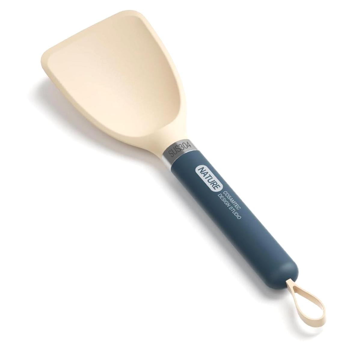 SJJ Compact Silicone Spatula for Kitchen Use Flexible Flipper with ...