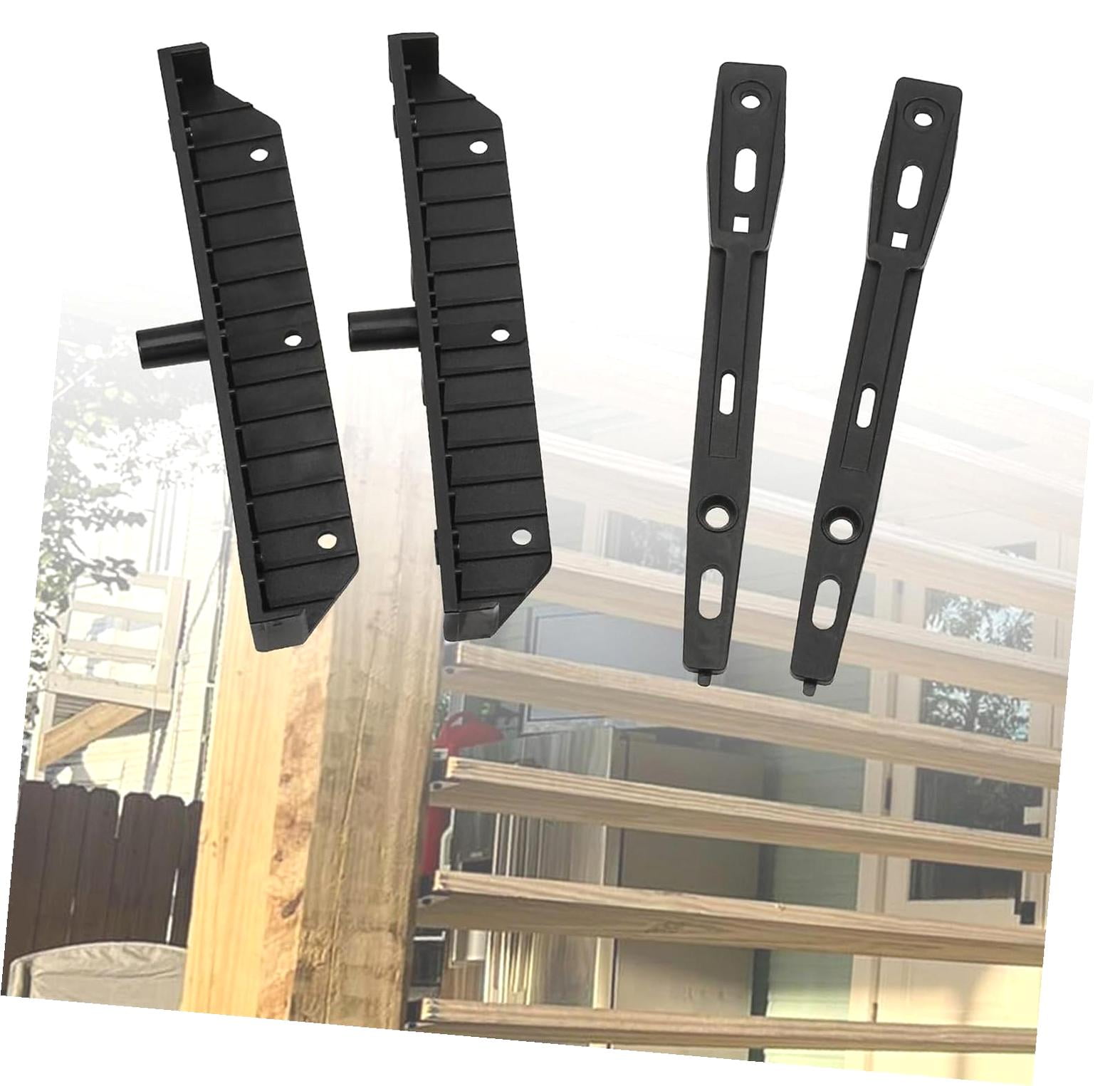 SJJ Deck Sunblind System Brackets, Louver Kit for Blinds and Shutters, Each Set Supports up to ...