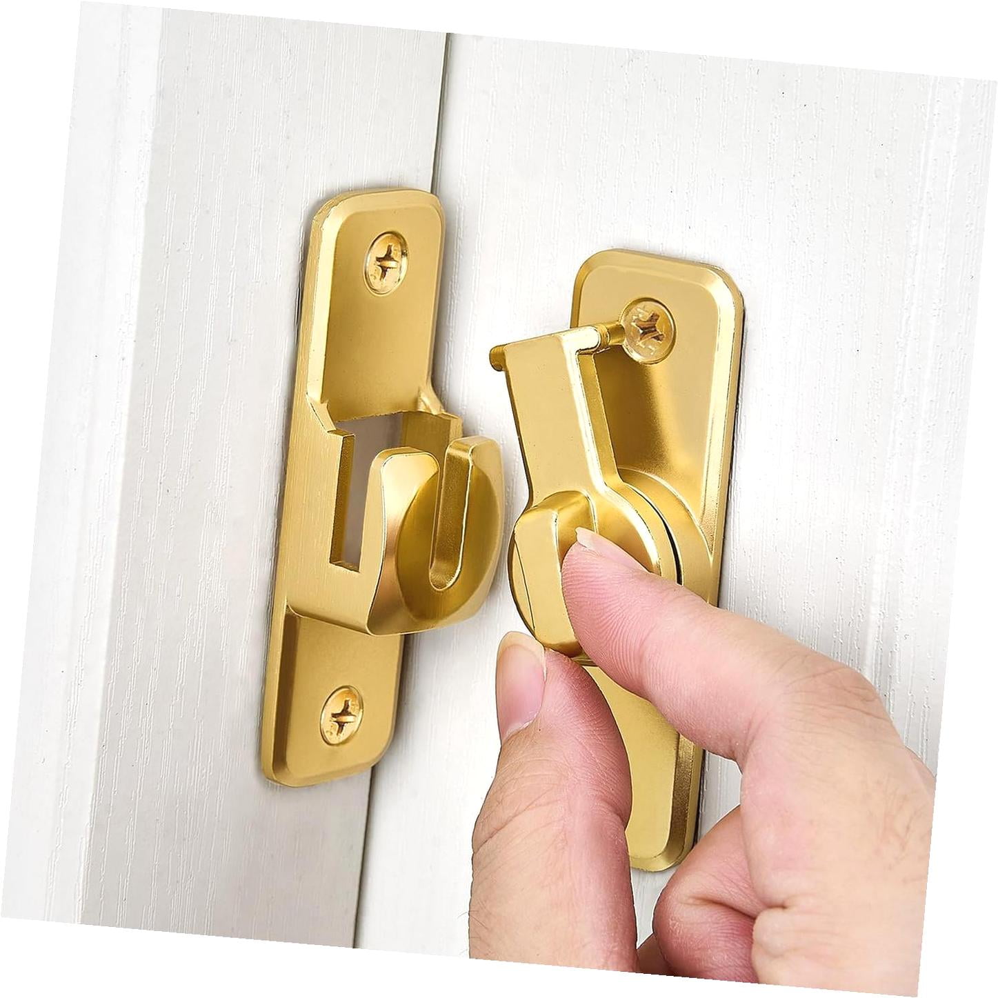 SJJ Enhanced Security Flip Lock - Heavy-Duty 90/180 Degree Sliding and ...