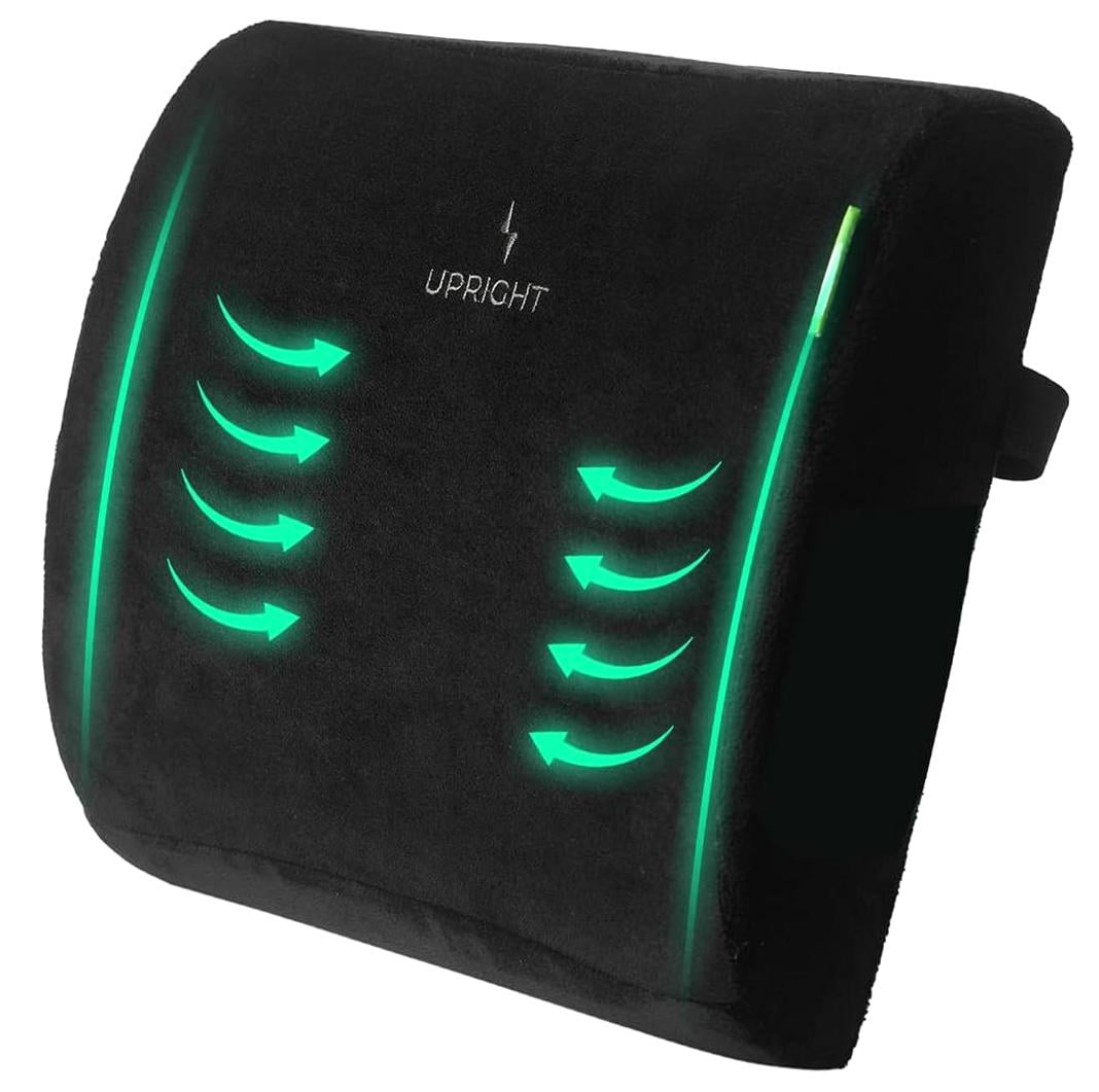 SJJ Ergonomic Lumbar Support | Memory Foam Back for Office Chair ...