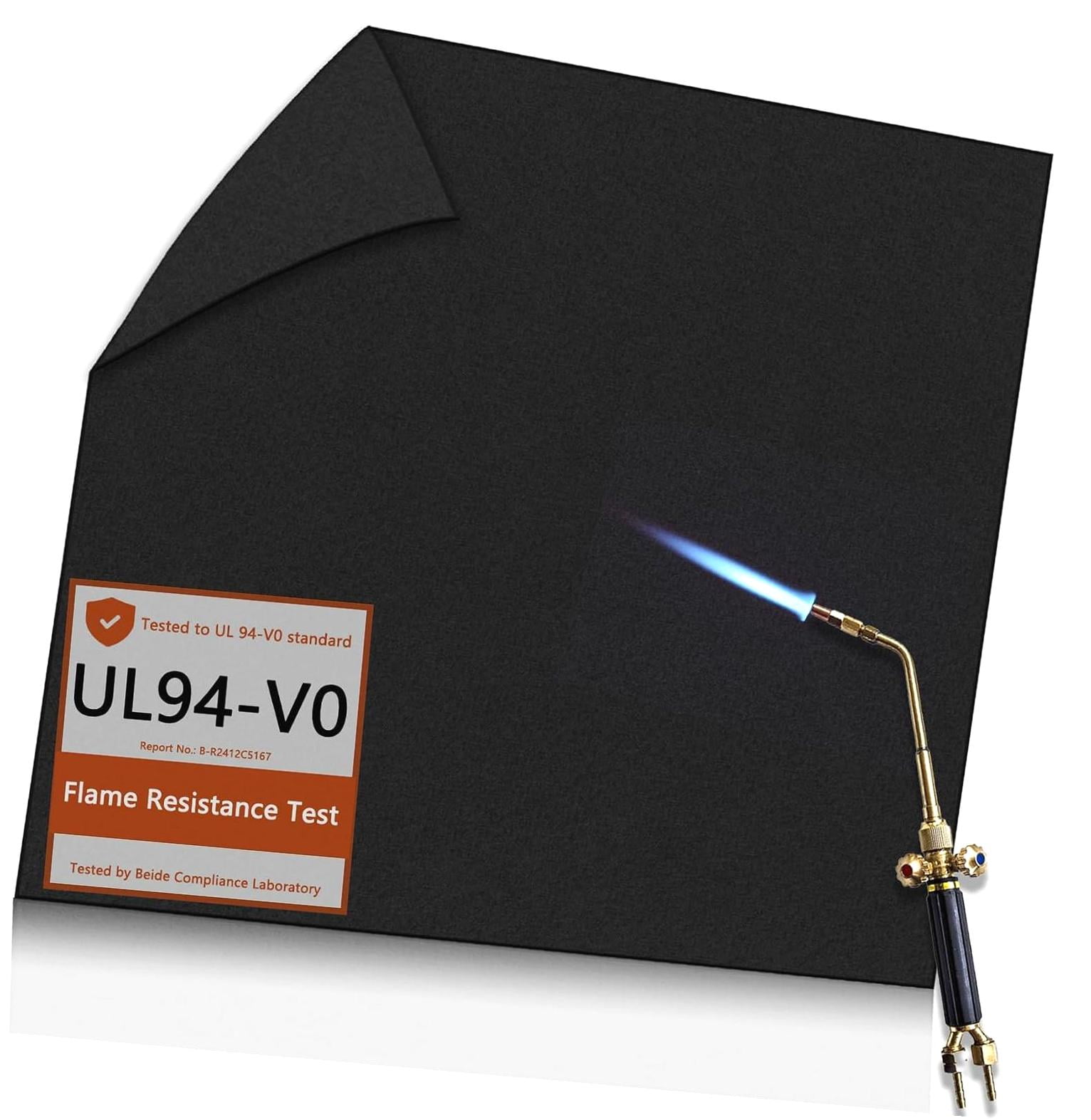 SJJ Fireproof Felt Welding Blanket: 40 x 40 Inches Carbon Fire Blankets ...