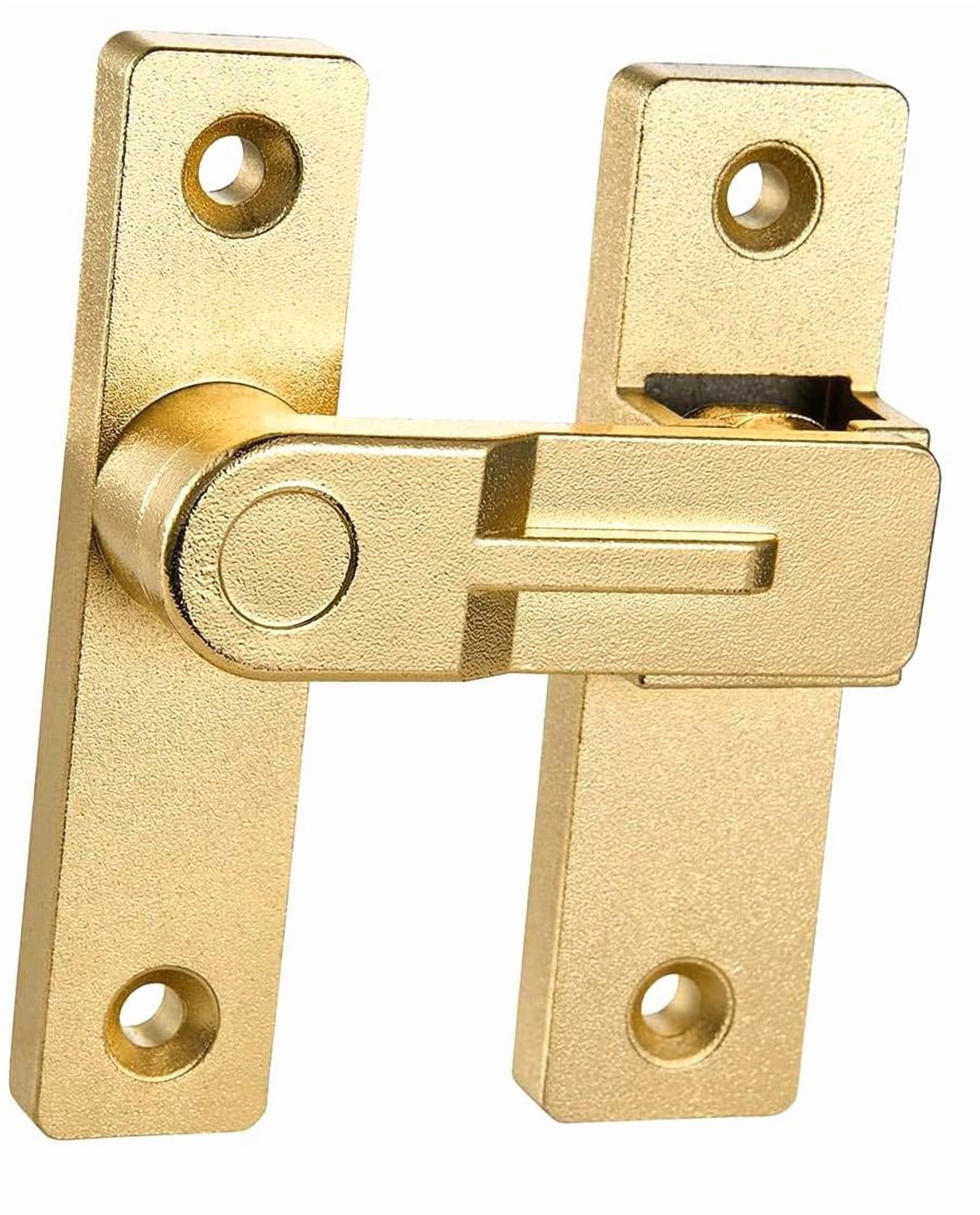 SJJ Flip Barn Door Lock - 180 Degree Barn Door Lock Privacy Security ...