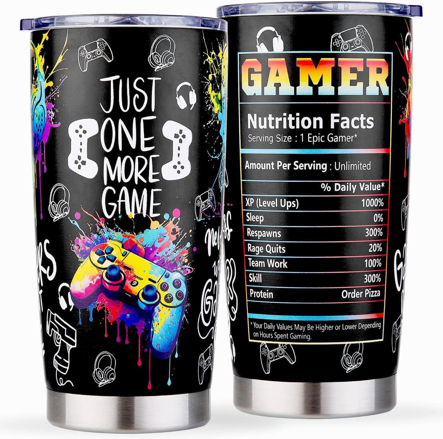 SJJ Gaming Mugs Tumbler Cup for Gamer Tumbler for Boys, Gamer Cup, Teen ...