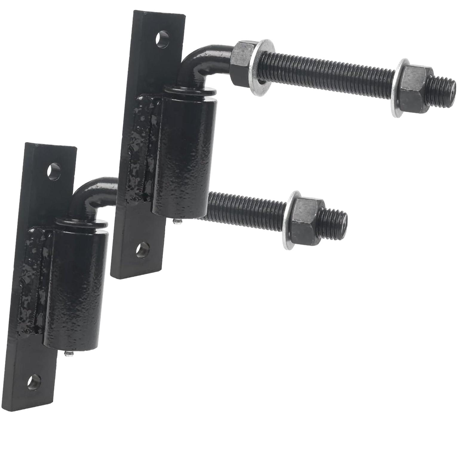 SJJ Heavy-Duty 3/4" J Bolt Gate Hinge for Large Driveways, Supports Up ...