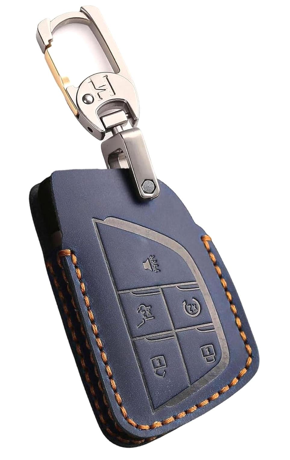 SJJ High-Quality Leather 5-Button Key Fob Protector for Prologue 2024 ...