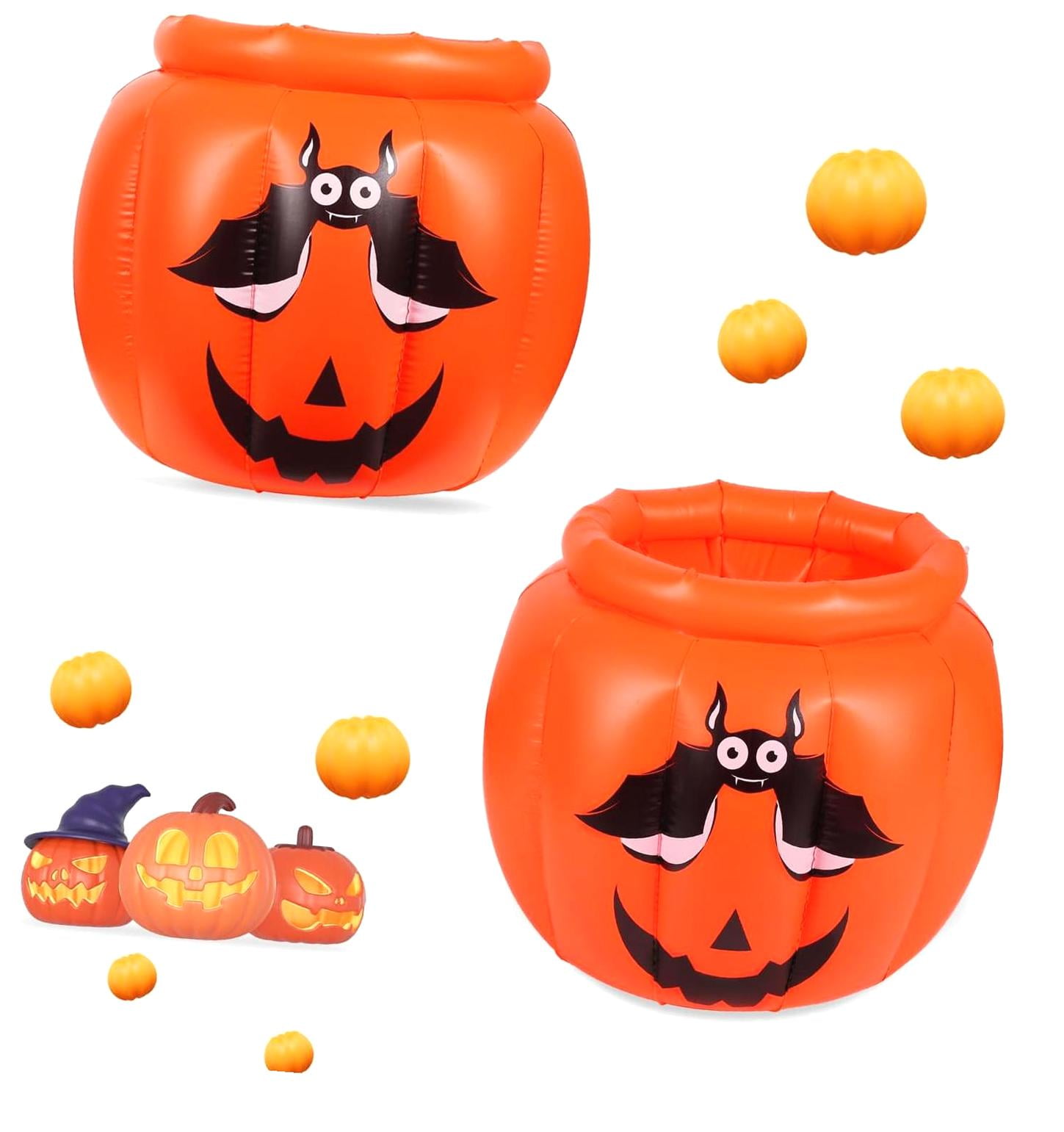 SJJ Inflatable Cooler, 22-Inch Large Capacity Pumpkin-Themed Inflatable ...
