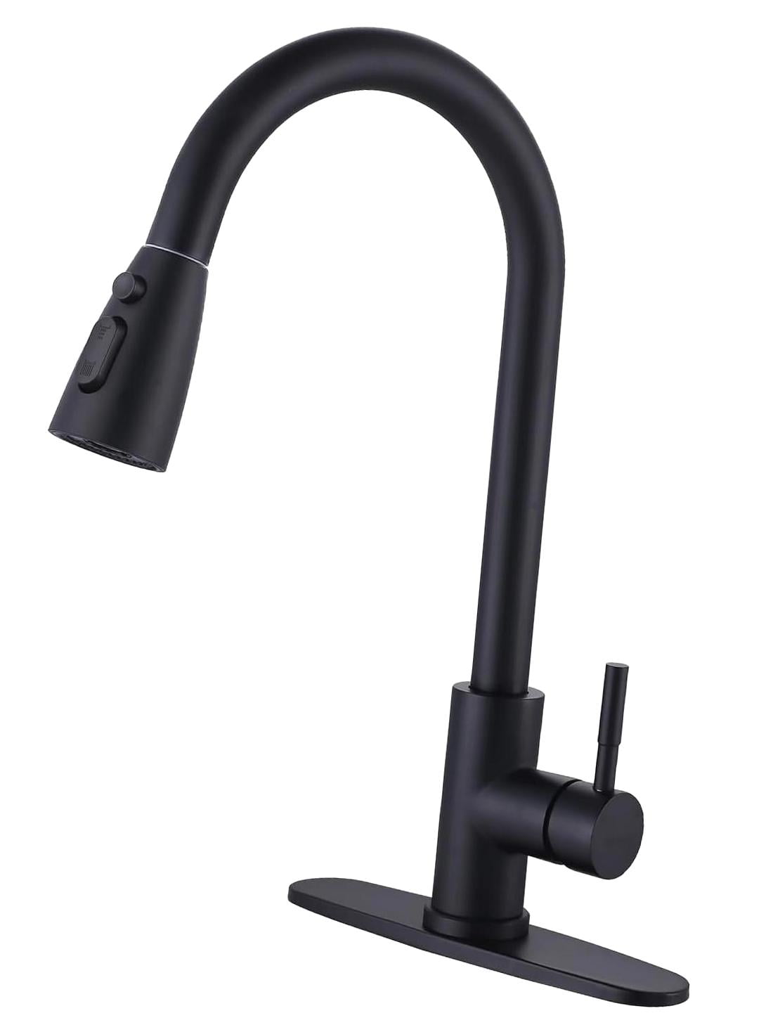 SJJ Kitchen with Dispenser: 304 Steel Sink Featuring Pull-Down Sprayer ...