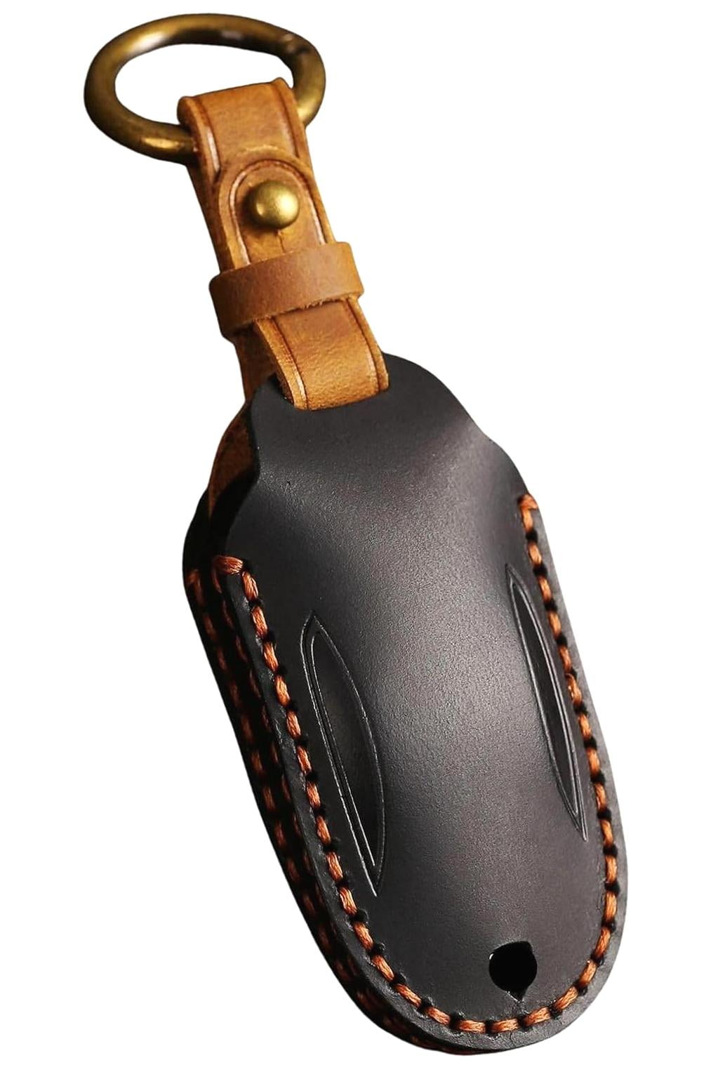 SJJ Leather Key Fob Protector for Models S, 3, and Y - Lightweight ...