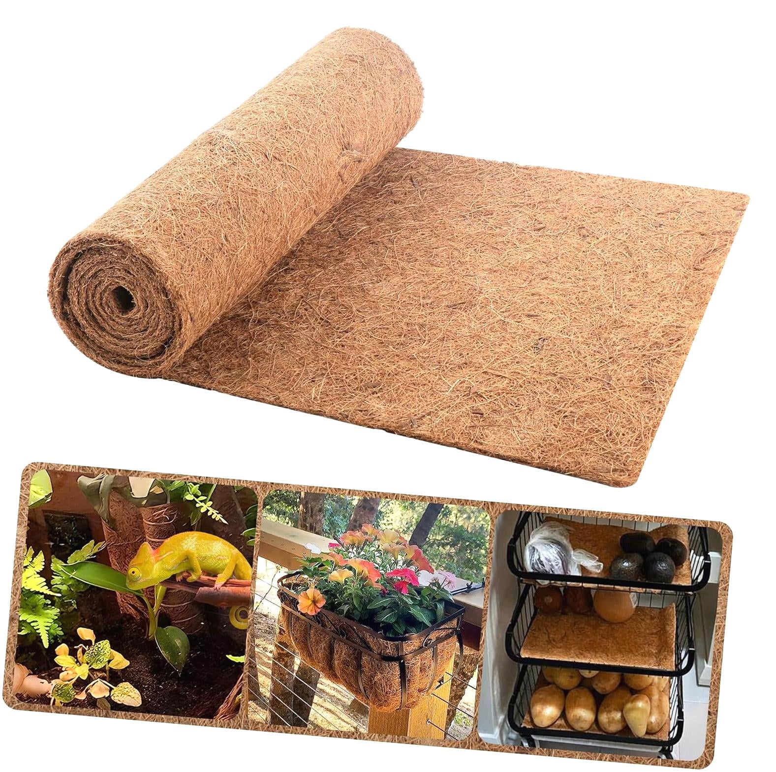 SJJ Liner Roll, 16 x 40 Inch Coconut Fiber Liners for Planter Window ...