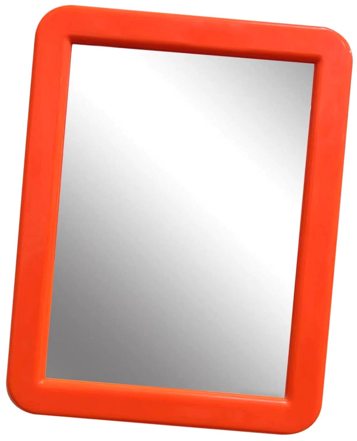 SJJ Magnetic Genuine Glass Mirror for School or Gym Locker, 5" x 7 ...