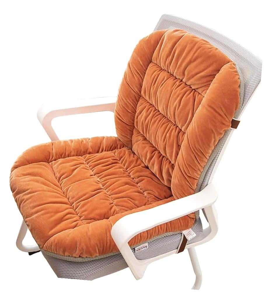 SJJ Office Chair Seat with Back Support, Soft and Cozy, Ideal for ...