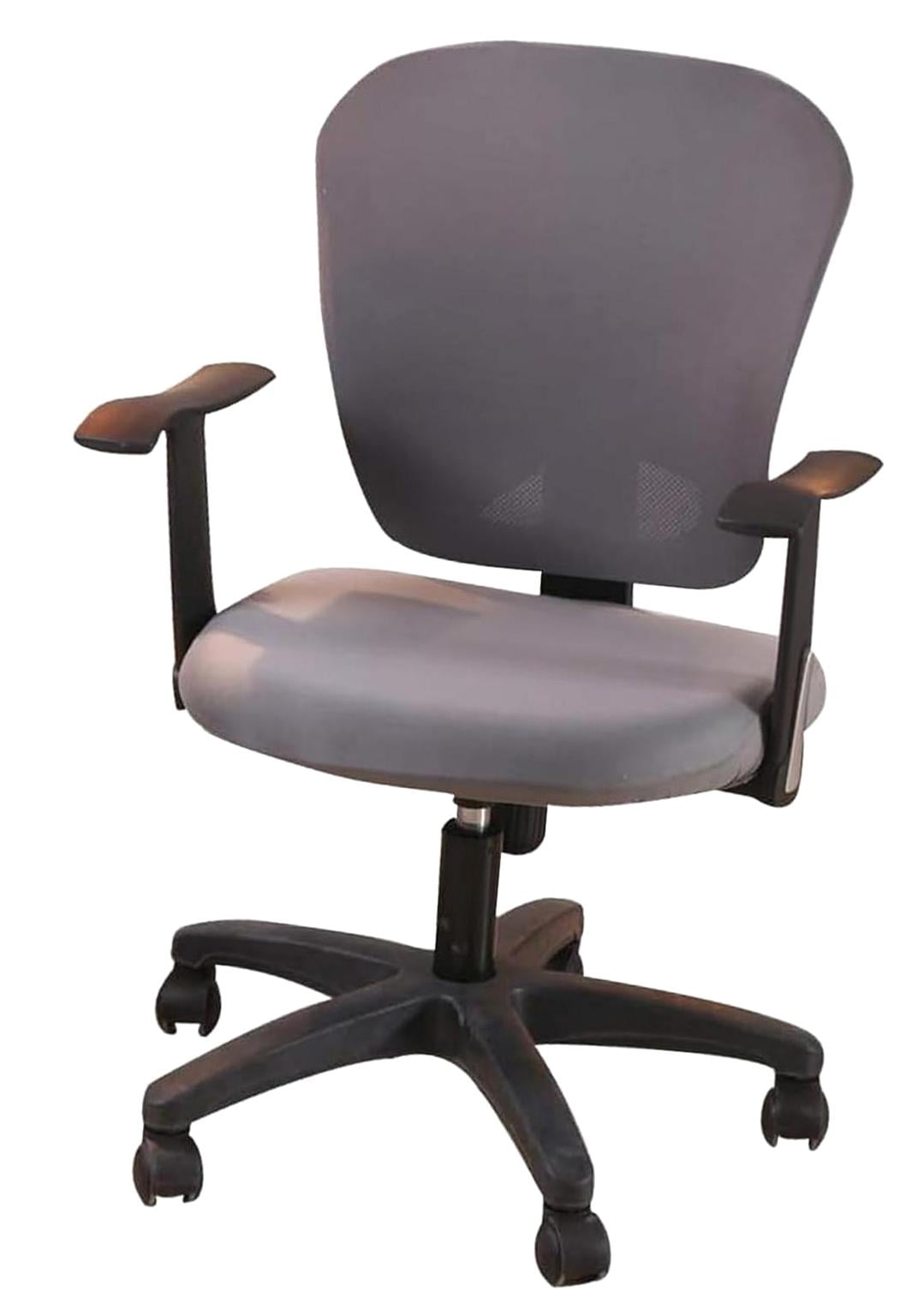 SJJ Office Computer Chair Cover Elastic Seat Slipcover 2-Piece Set for ...