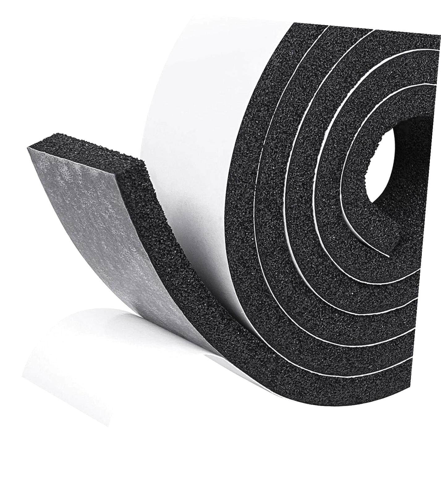 SJJ Open Cell Foam Seal Tape- Single Roll, 2" Width X 1/2" Thickness X ...