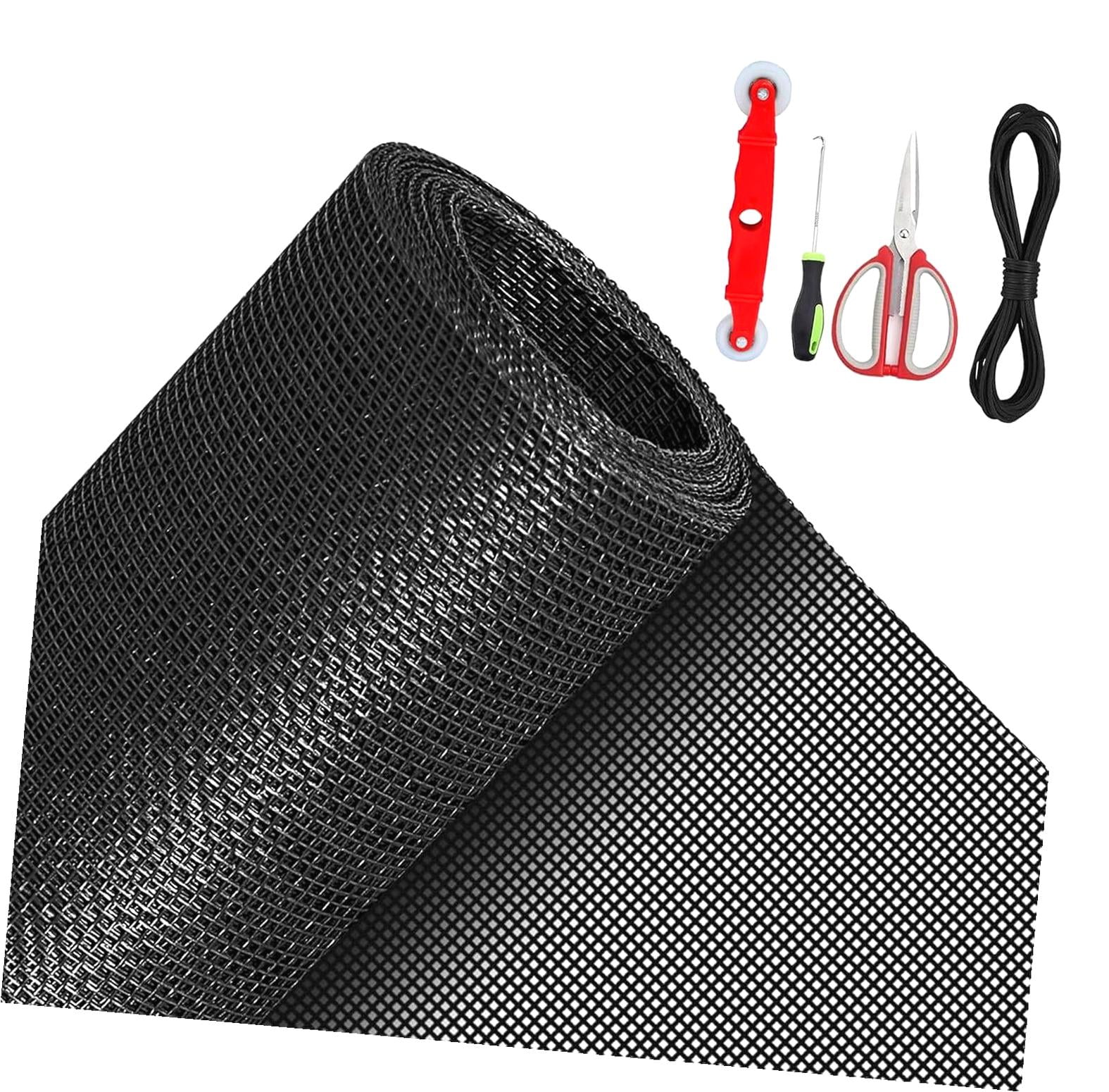 SJJ Proof Window Screen Replacement Kit, 48"x118" High Durability Mesh ...