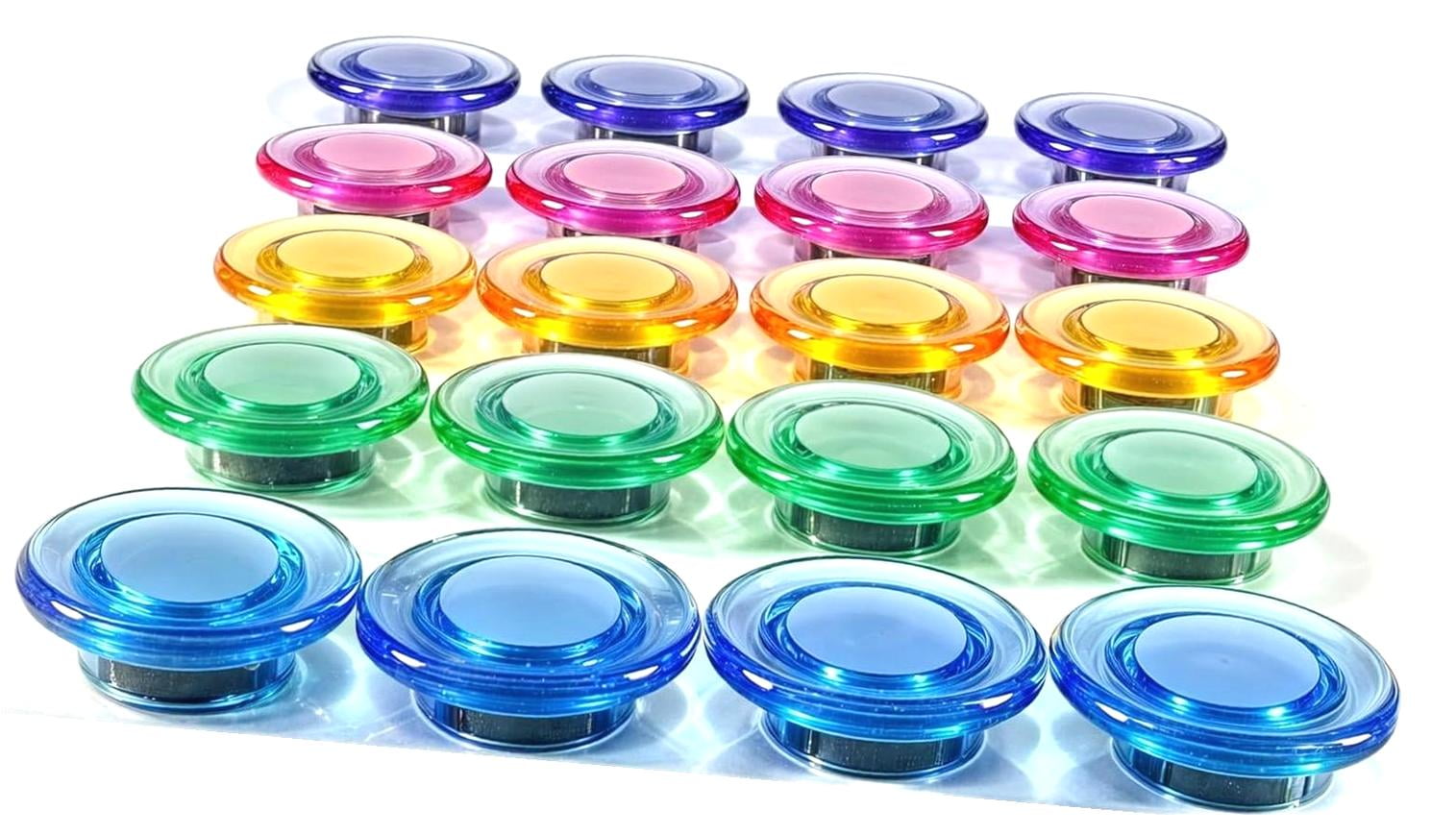 SJJ Refrigerator Magnets, 20 Pieces Small Whiteboard Magnets, Mini ...