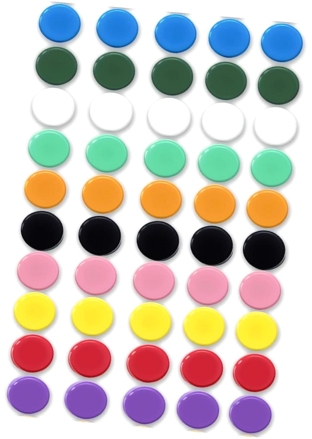 SJJ Refrigerator Magnets, 50 Pieces Small Whiteboard Magnets, Mini ...