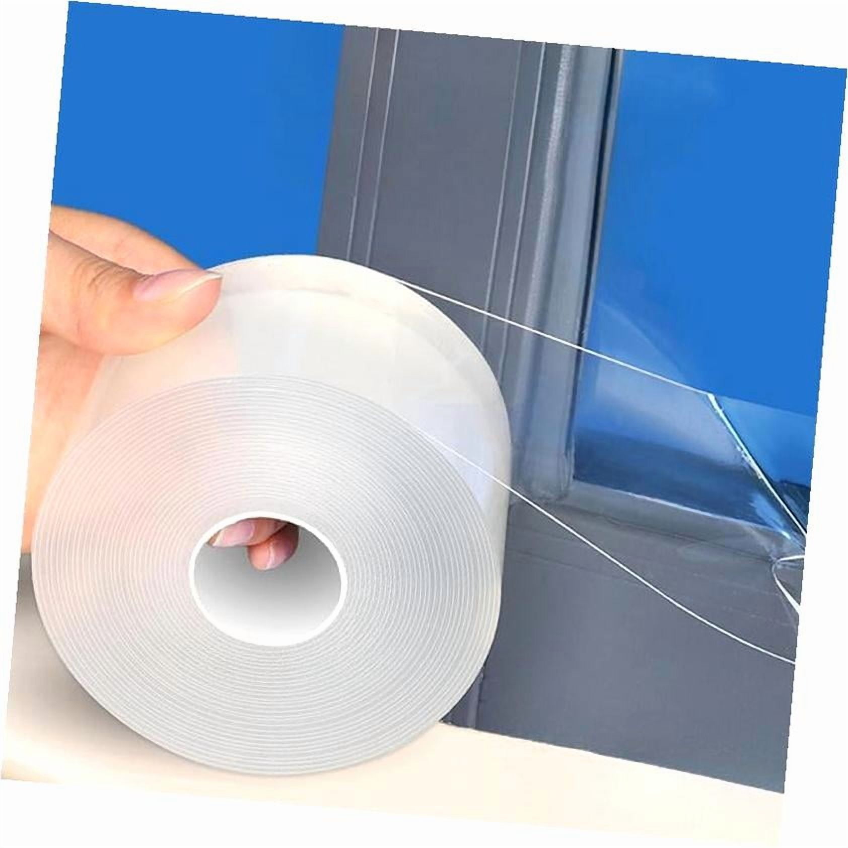 SJJ Transparent Window Weather Sealing Tape 2 Inch x 66 FT Weather ...
