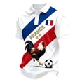 SJLDQY 2026 France Soccer Polo Shirts for Men Short Sleeve ...