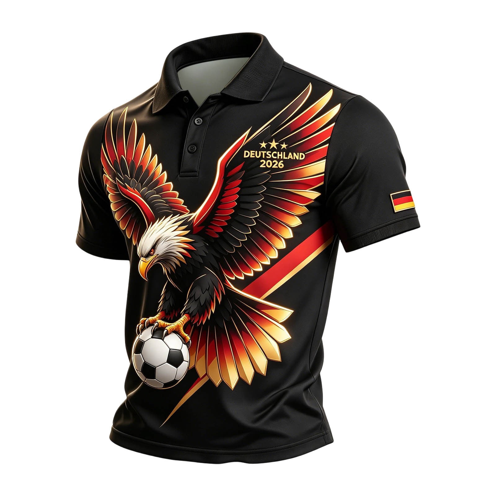 SJLDQY 2026 Germany Soccer Polo Shirts for Men Short Sleeve ...