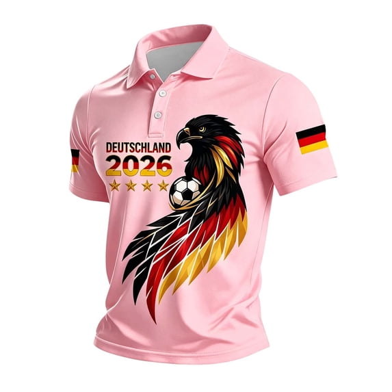 SJLDQY 2026 Germany Soccer Polo Shirts for Men Short Sleeve ...