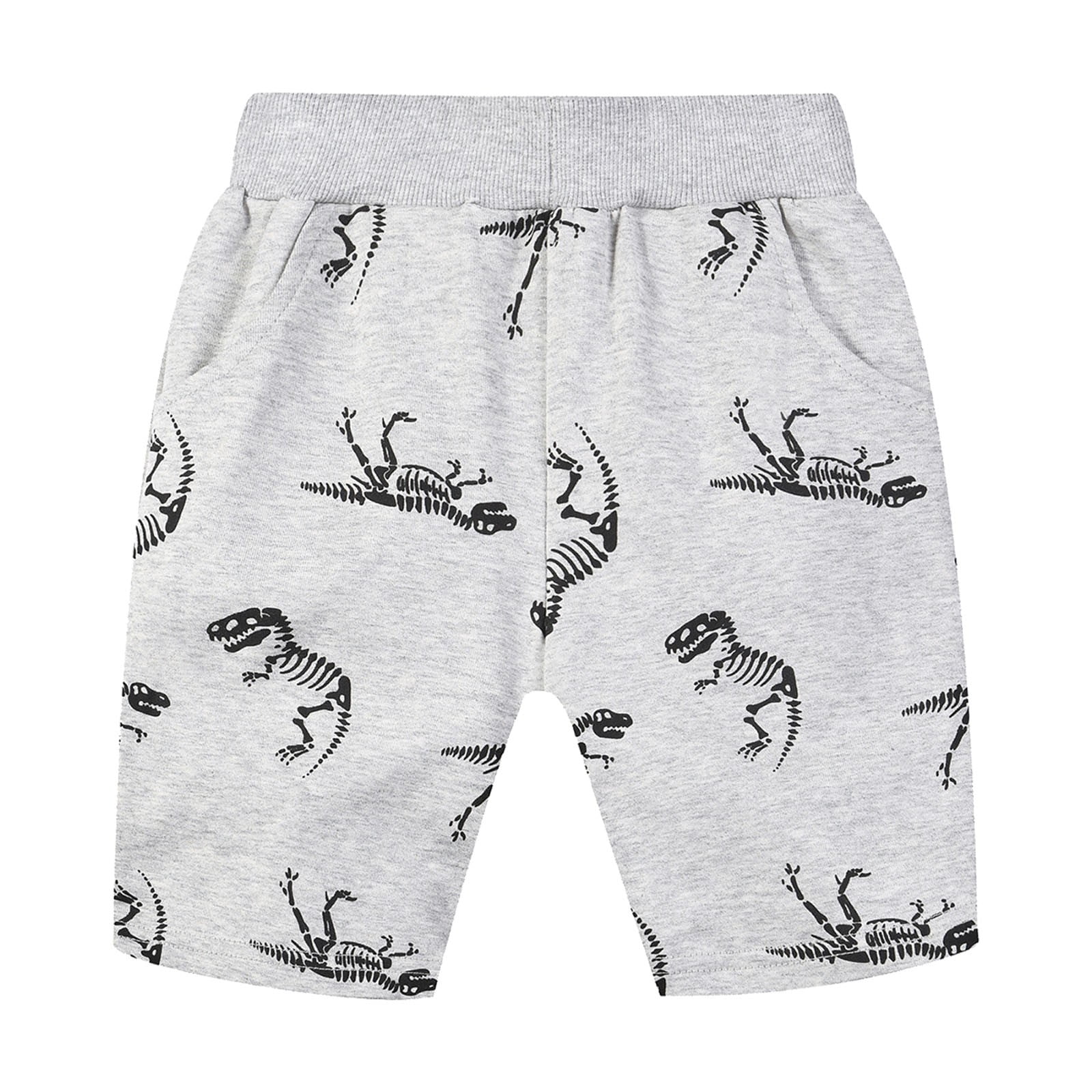 SJLDQY Boy Shorts Cartoon Slacks Dinosaur Pattern Summer Children's ...