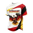 SJLDQY Mens German Soccer Tshirts Short Sleeve International Football T ...