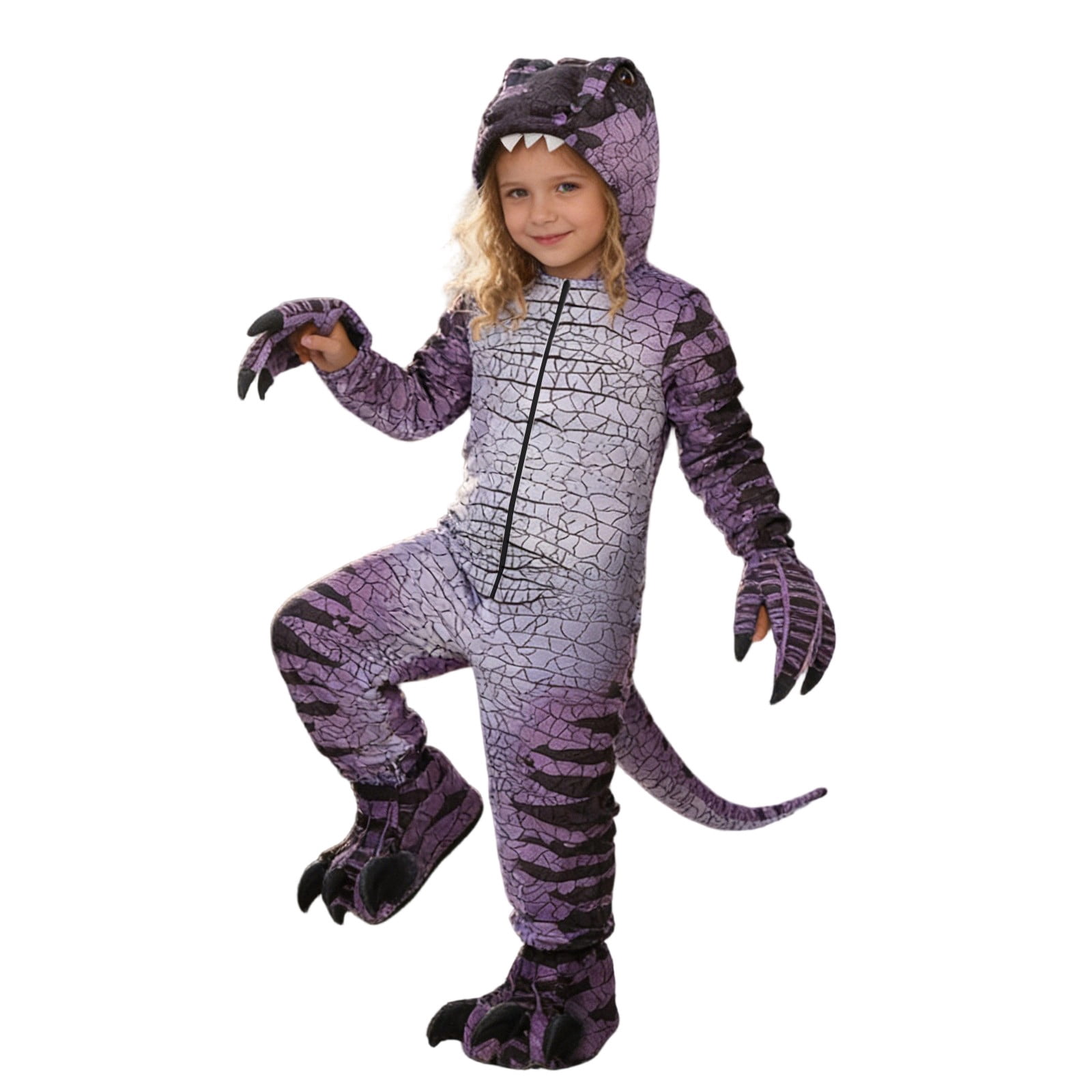 SJLDQY Unisex Boys Girls Dinosaur Dress Up Funny Cloak Outfits Party ...