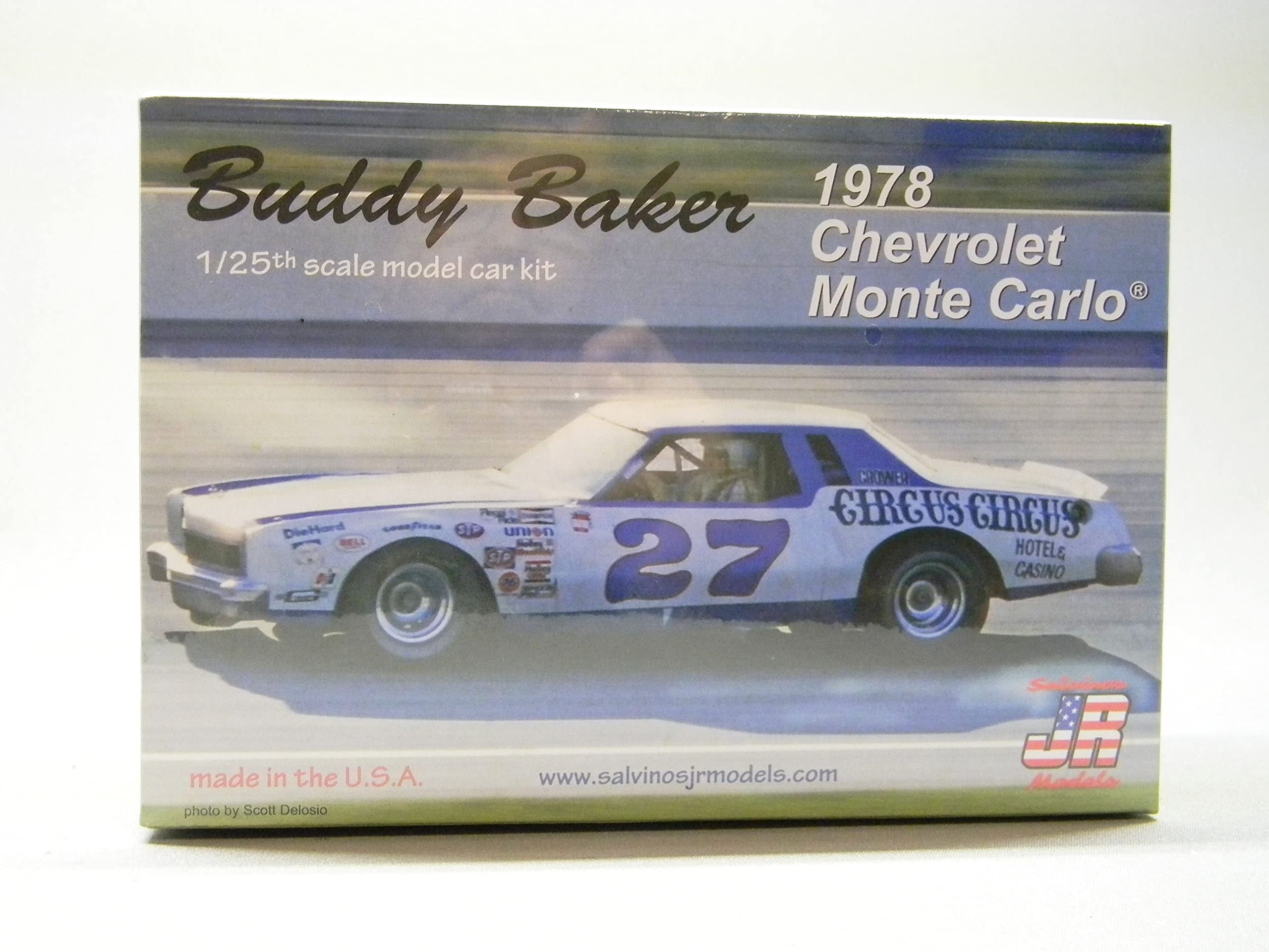 SJM Buddy Baker 1978 Chevy Monte Carlo Model CAR KIT - Walmart.com