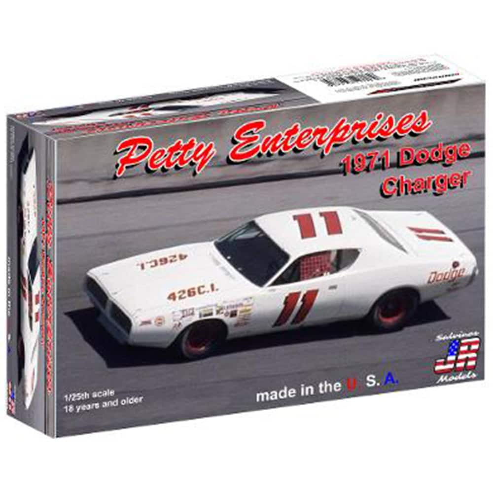 SJMPEDC1971DA 1/24 Petty Enterprises 1971 Dodge Charger Flathood ...