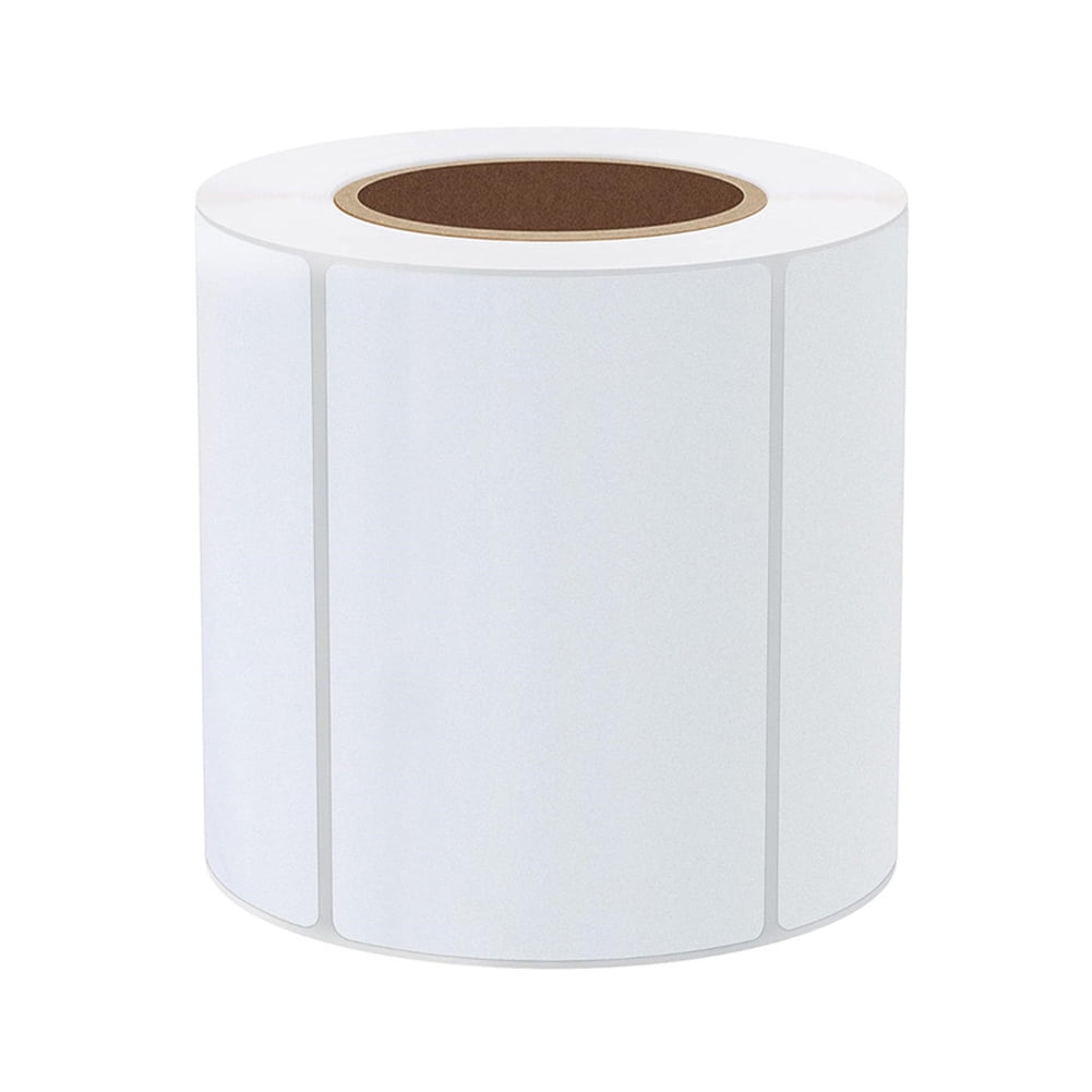 SJPACK 1 Roll 4" x 2" Direct Thermal Shipping Labels, Blank Barcodes ...