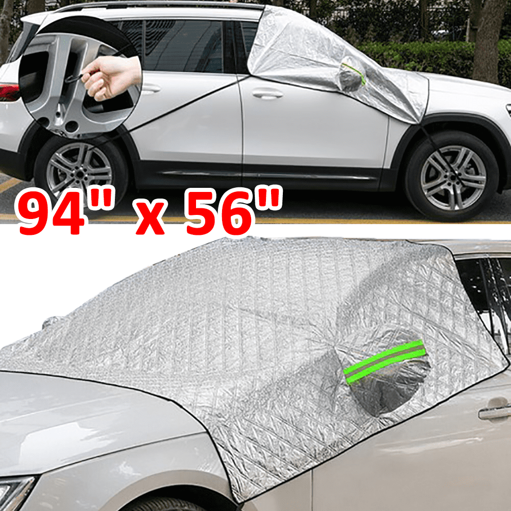 SJPACK 94"x56" Front Windshield Cover Protector Window Protection for ...