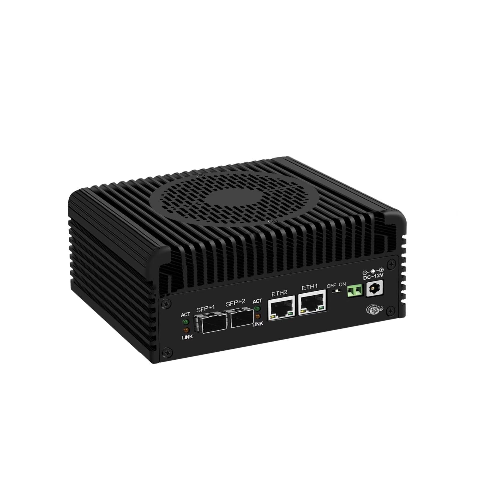 SJRC N150 Firewall Appliance (up to 3.6GHz), Dual 10GbE SFP+ Mini PC ...